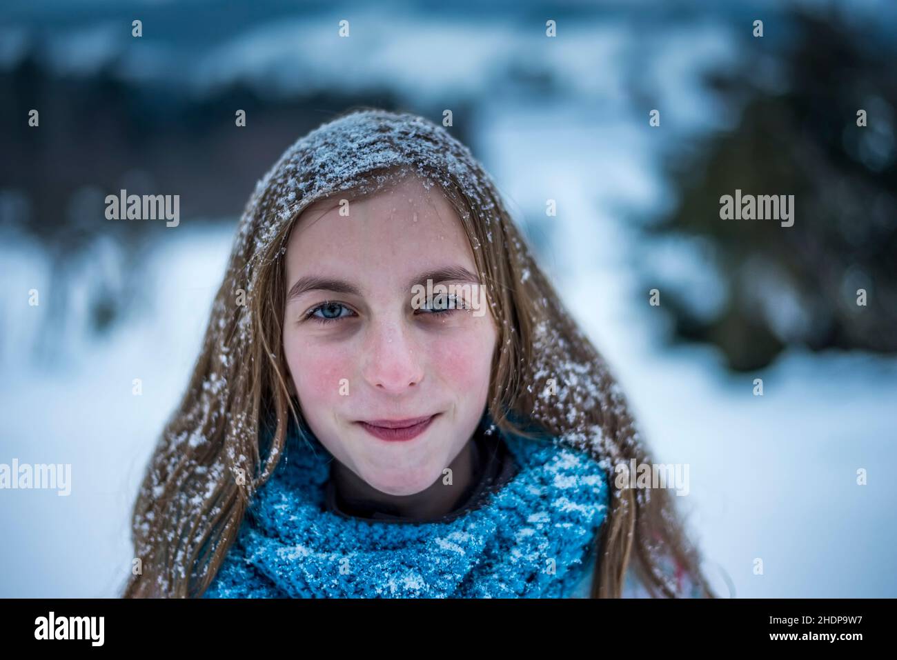 girl, winter, cold, girls, winters, colds Stock Photo - Alamy