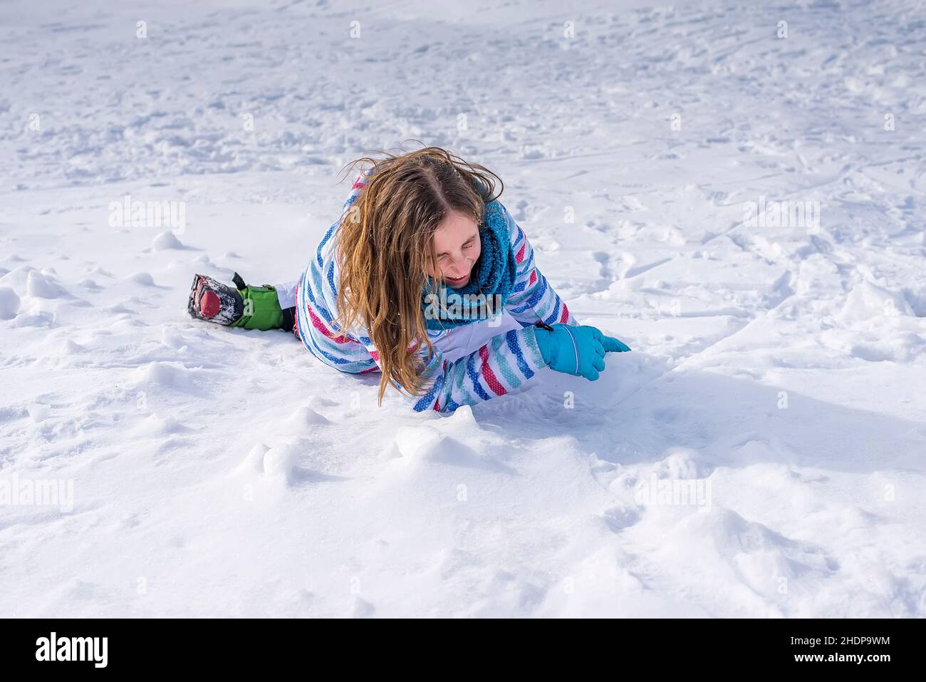 girl, snow, girls, snowy Stock Photo - Alamy