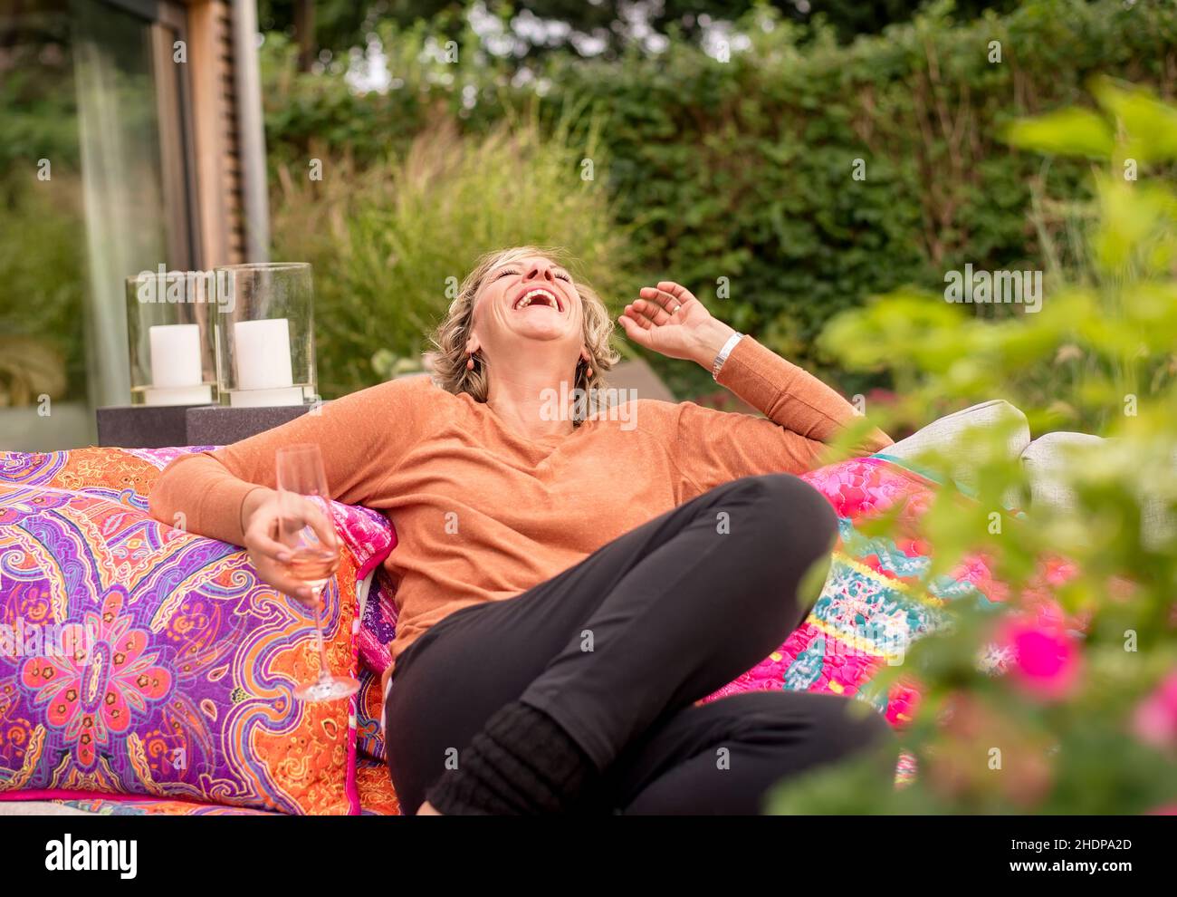 Laughing funs hi-res stock photography and images - Alamy