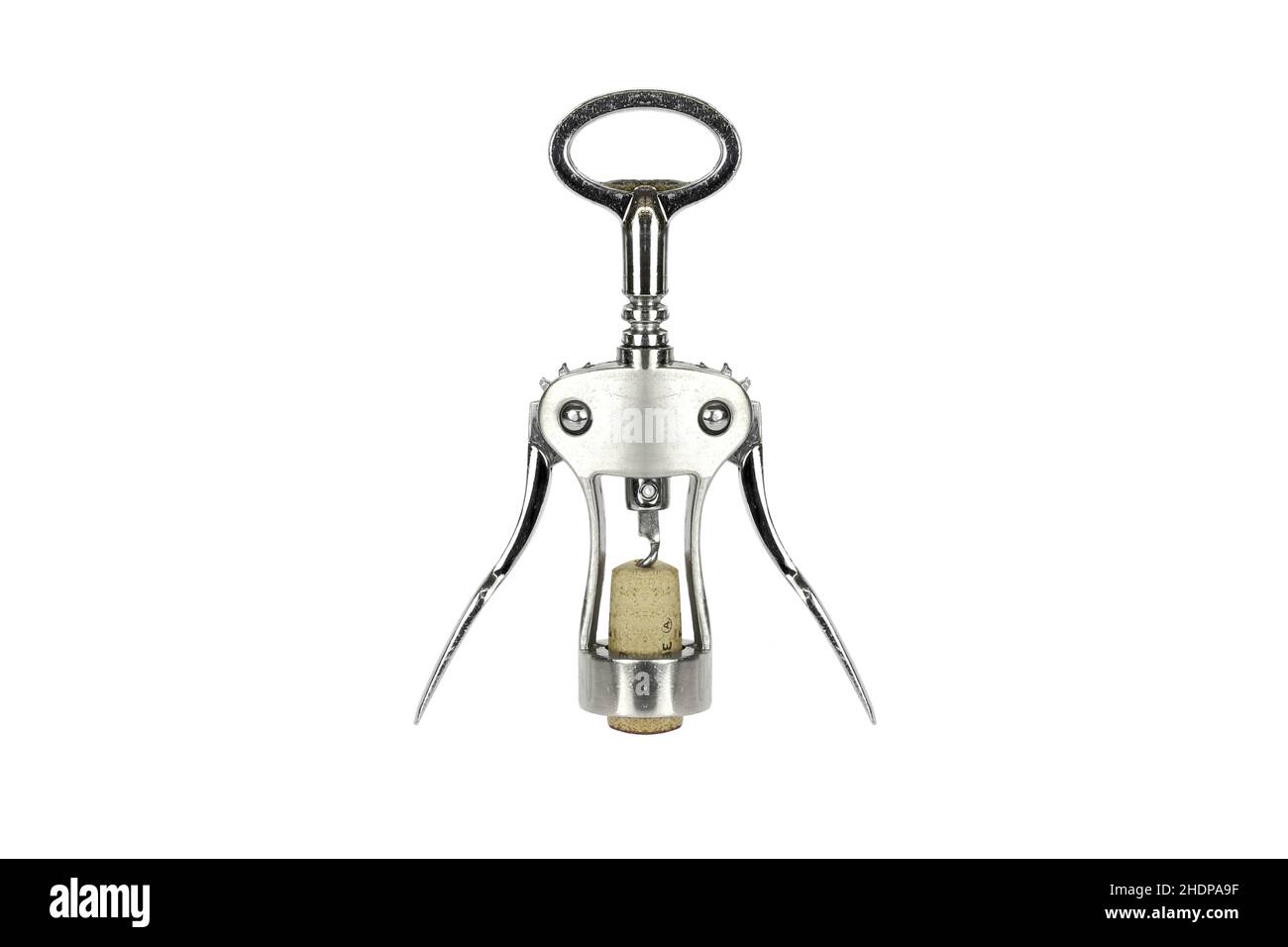 Corkscrews white background Cut Out Stock Images & Pictures - Alamy