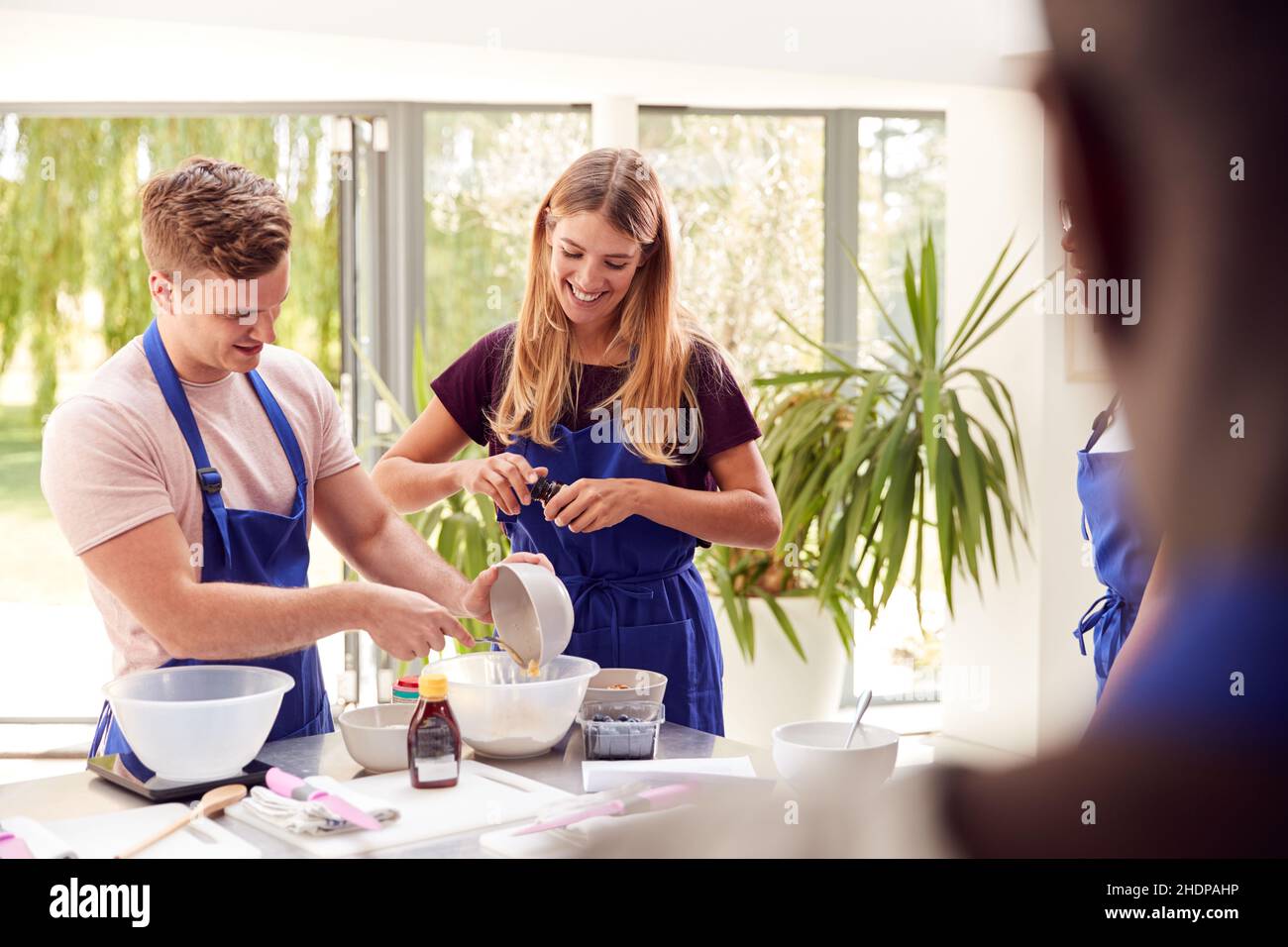 together, dough, mixing, cooking school, togethers, doughs, cooking ...