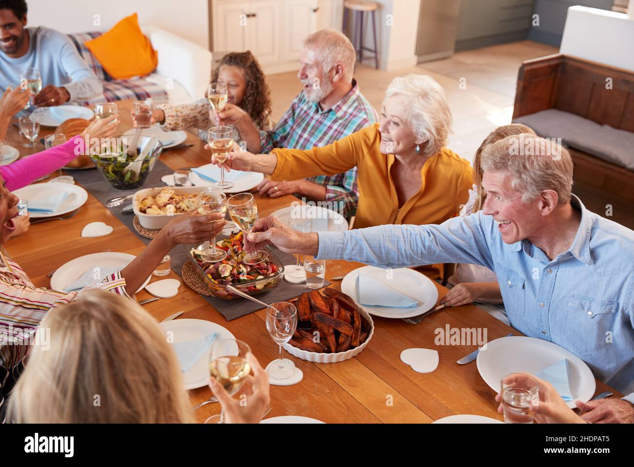 happy, cheers, family reunion, happies, cheer Stock Photo - Alamy
