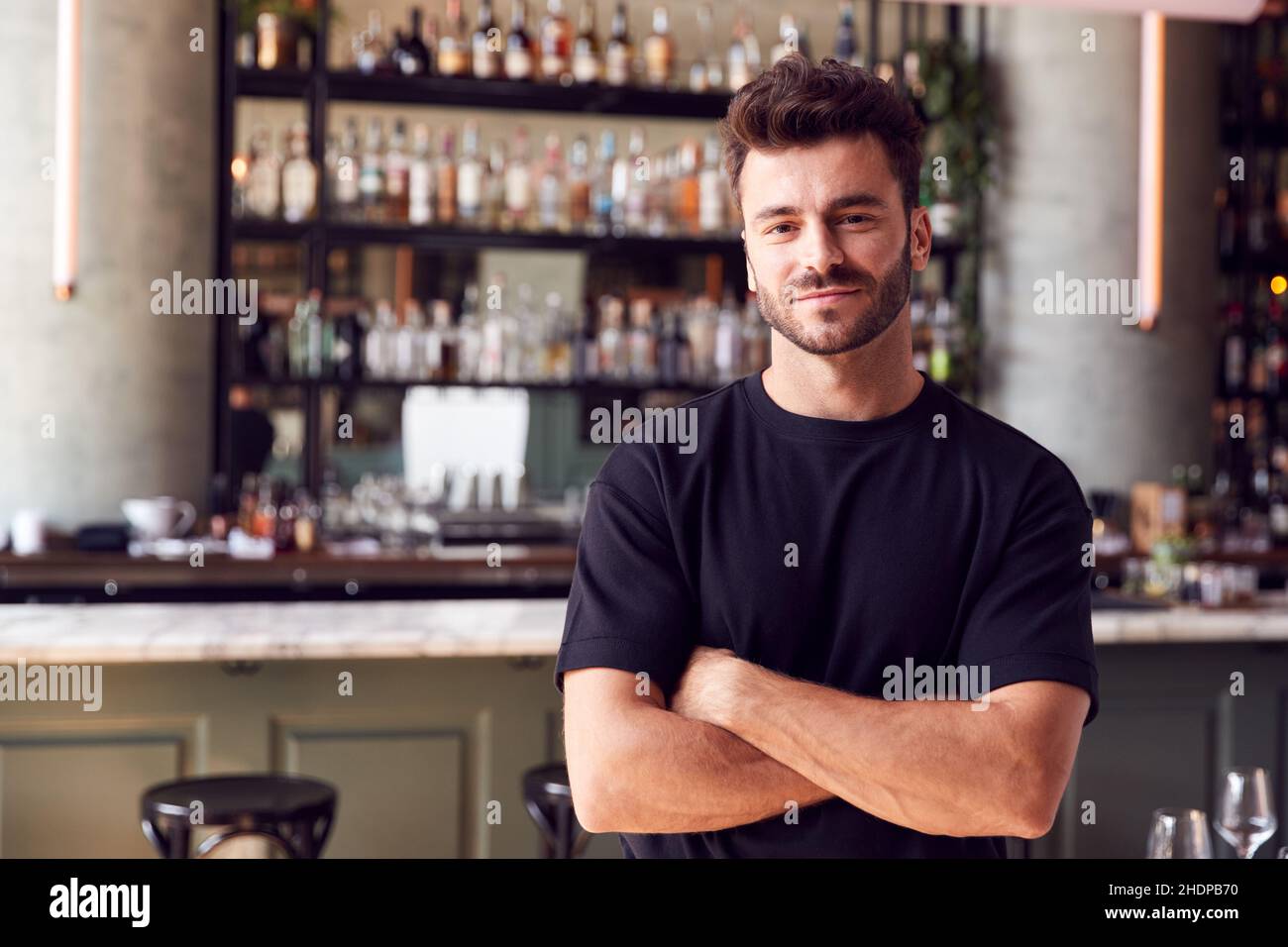 restaurant, owner, restaurants, owners Stock Photo - Alamy