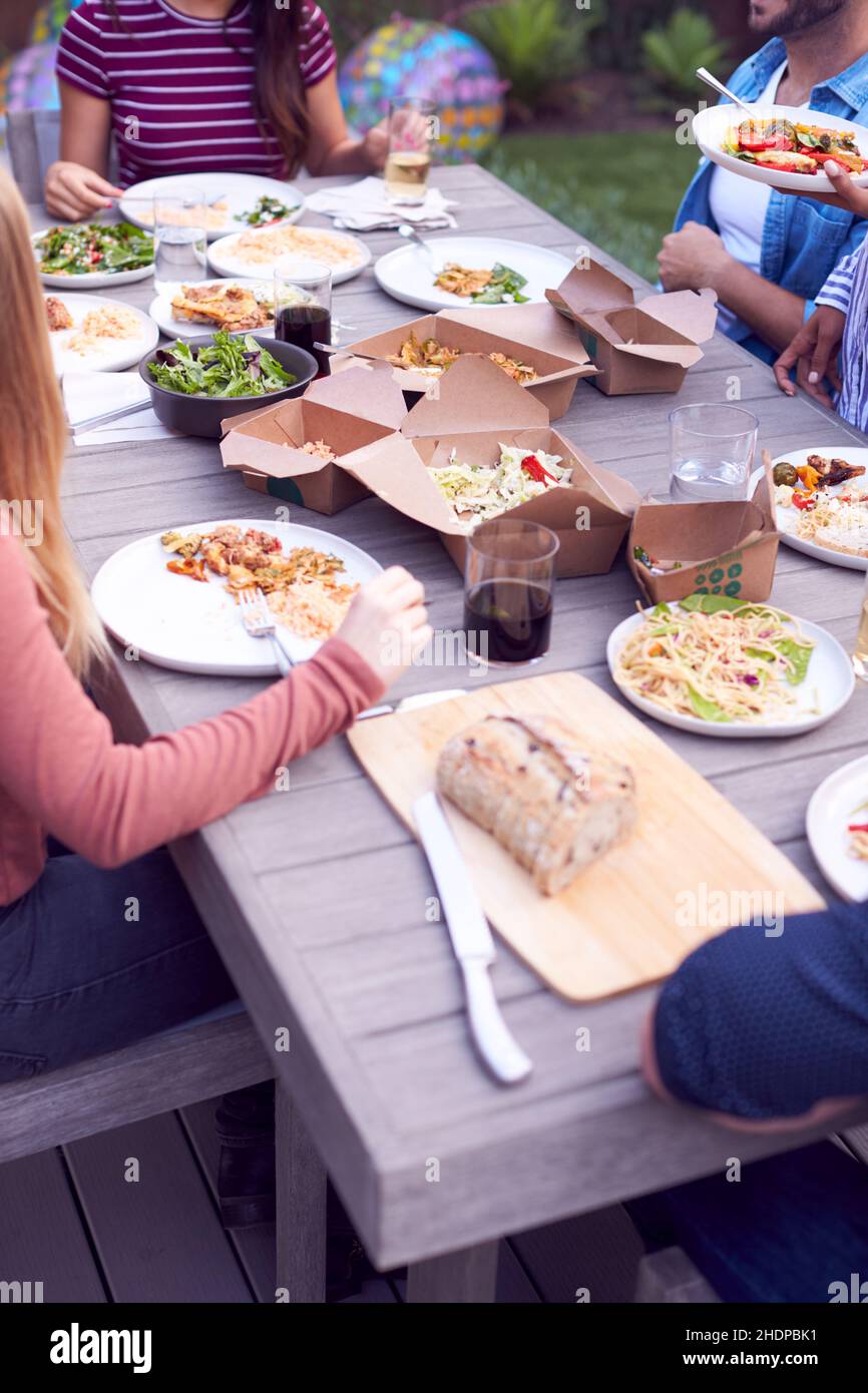 eating, friends, take away, garden party, eat, friend, take aways ...