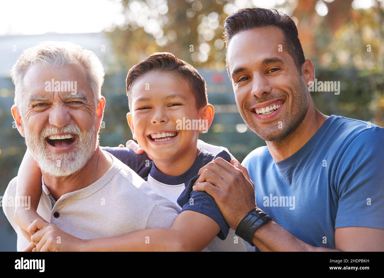 grandson, grandfather, father, son, generations, grandsons ...