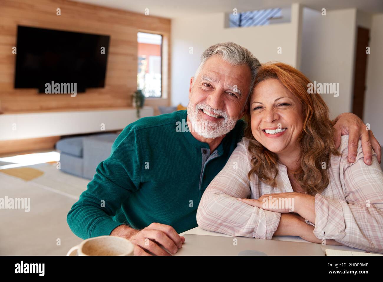 embracing, home, couple, cuddling, hug, hugging, homes, couples Stock Photo - Alamy
