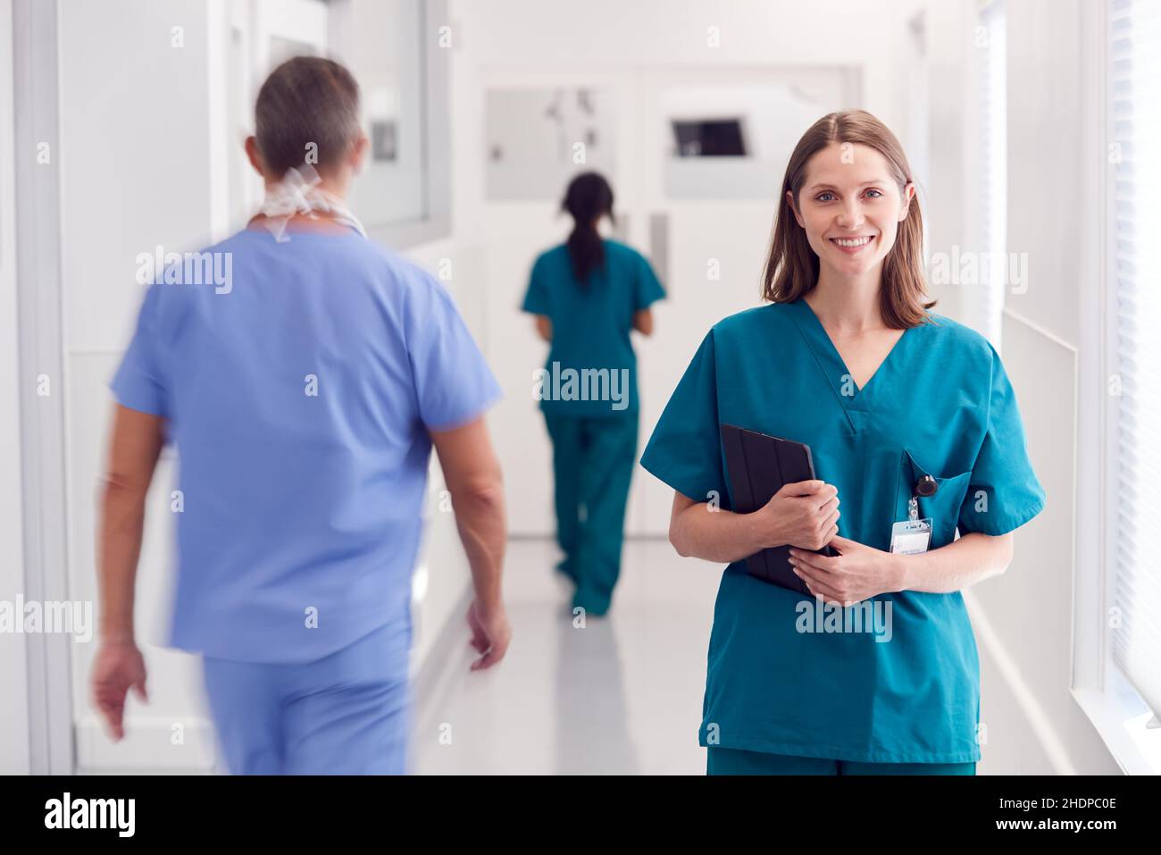 smiling, hospital, nurse, operating-room nurse, smile, clinic ...