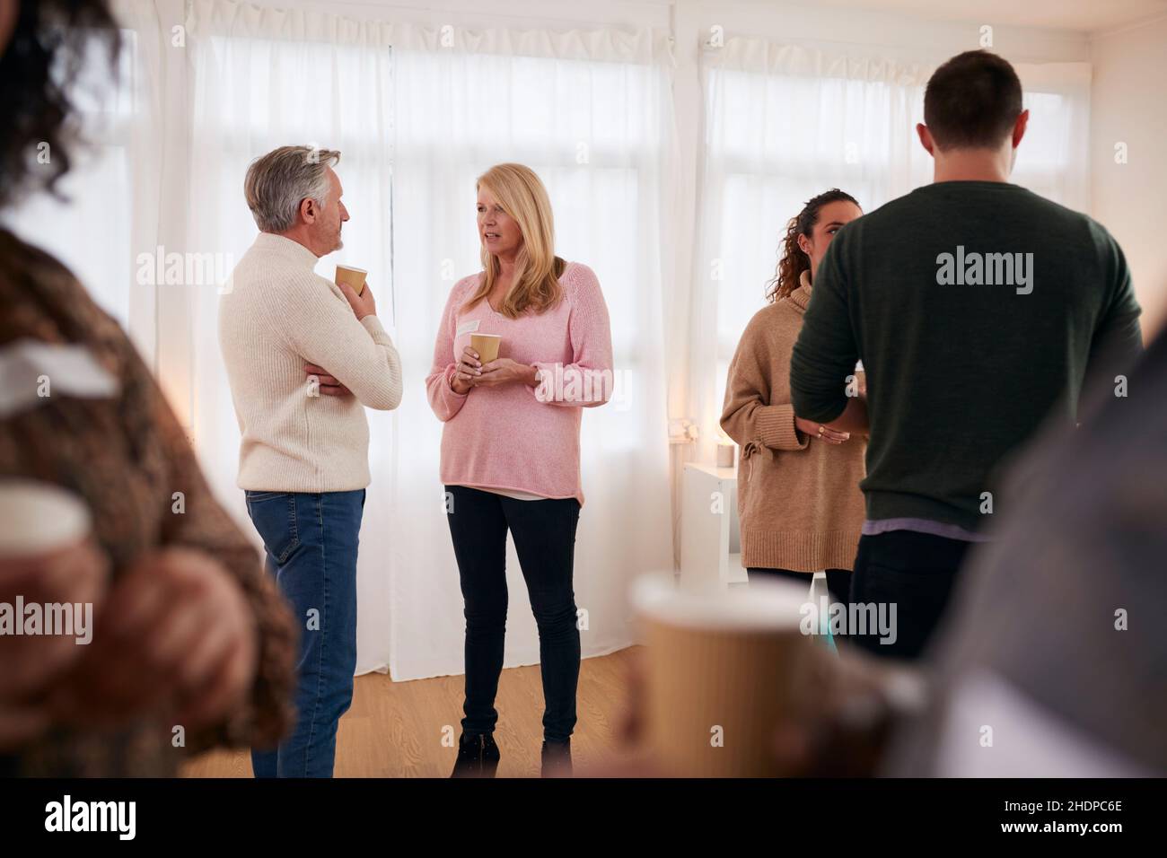 meeting, community center, feedback, community centers Stock Photo - Alamy