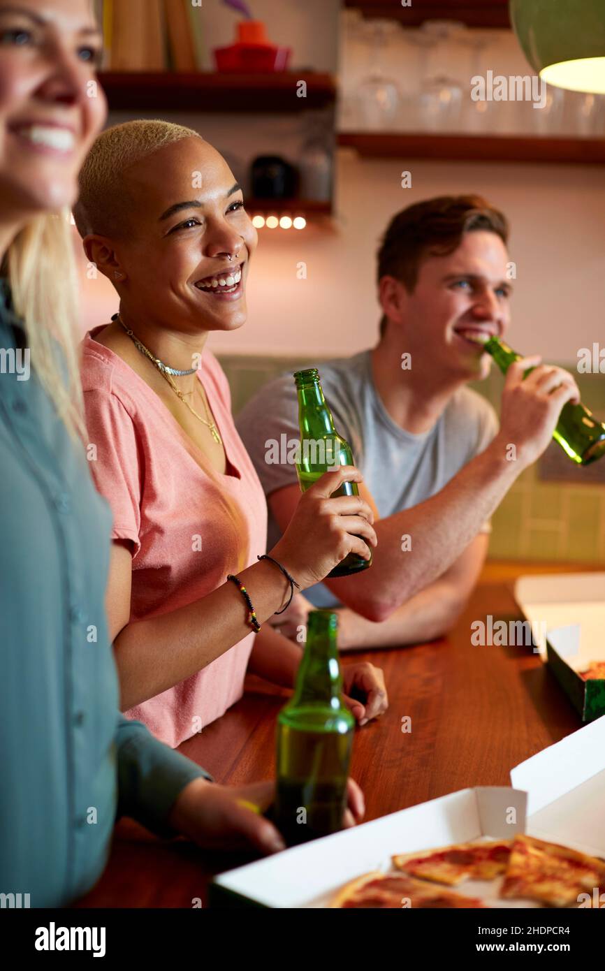 drinking, home, beer, friends, to drink, homes, beers, friend Stock ...