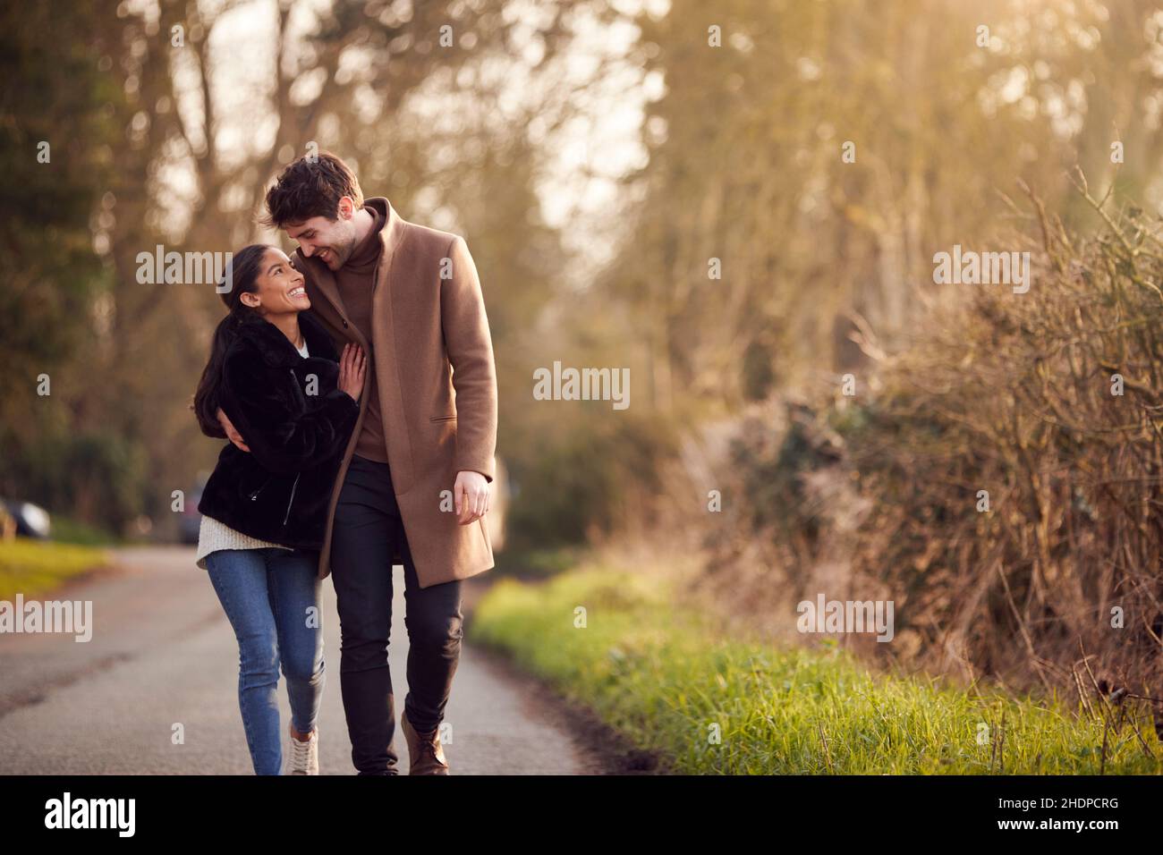 couple, love, walk, pairs, loves, walks Stock Photo - Alamy