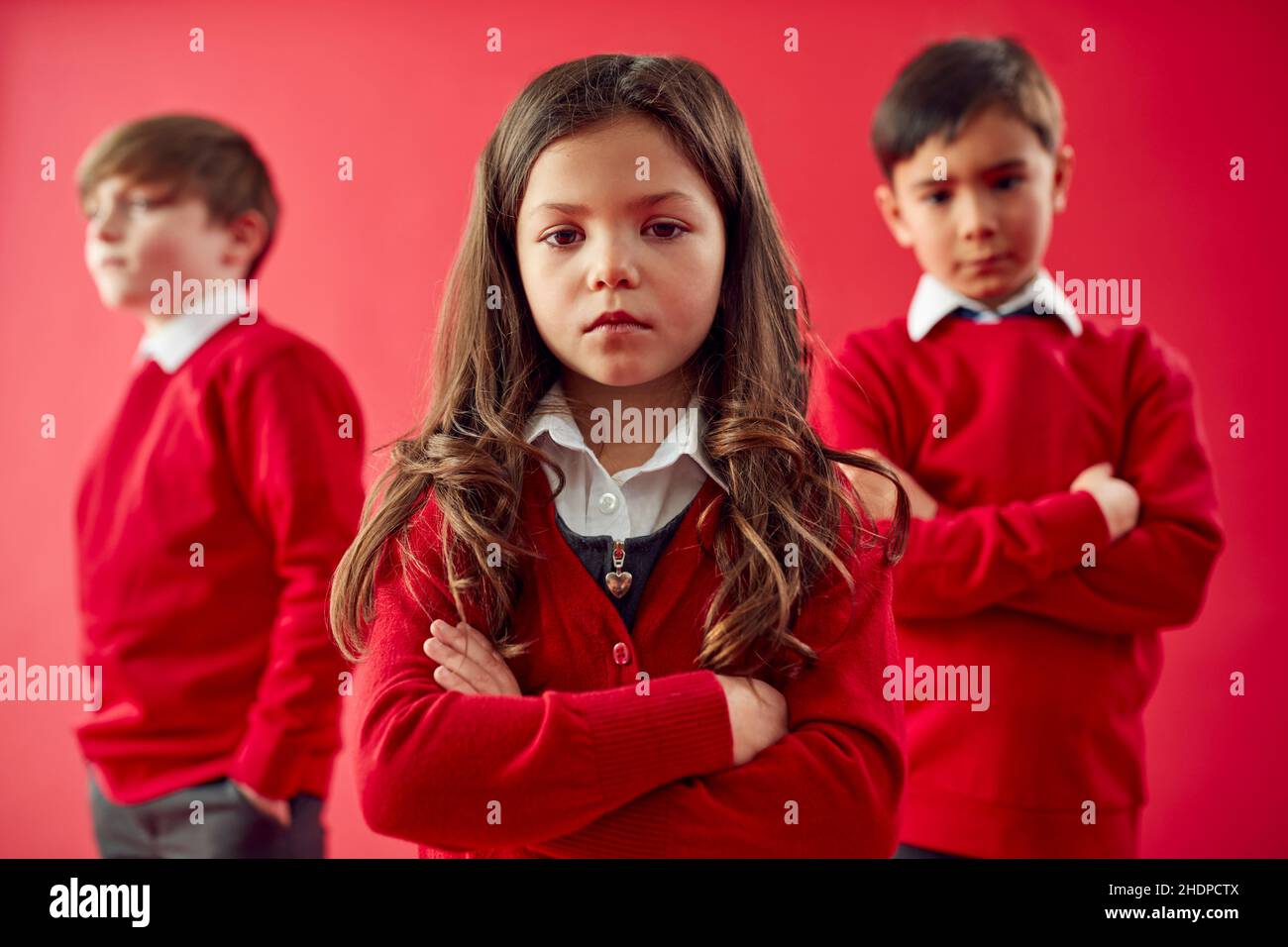 serious, children, school uniform, childs, kid, kids, school uniforms ...