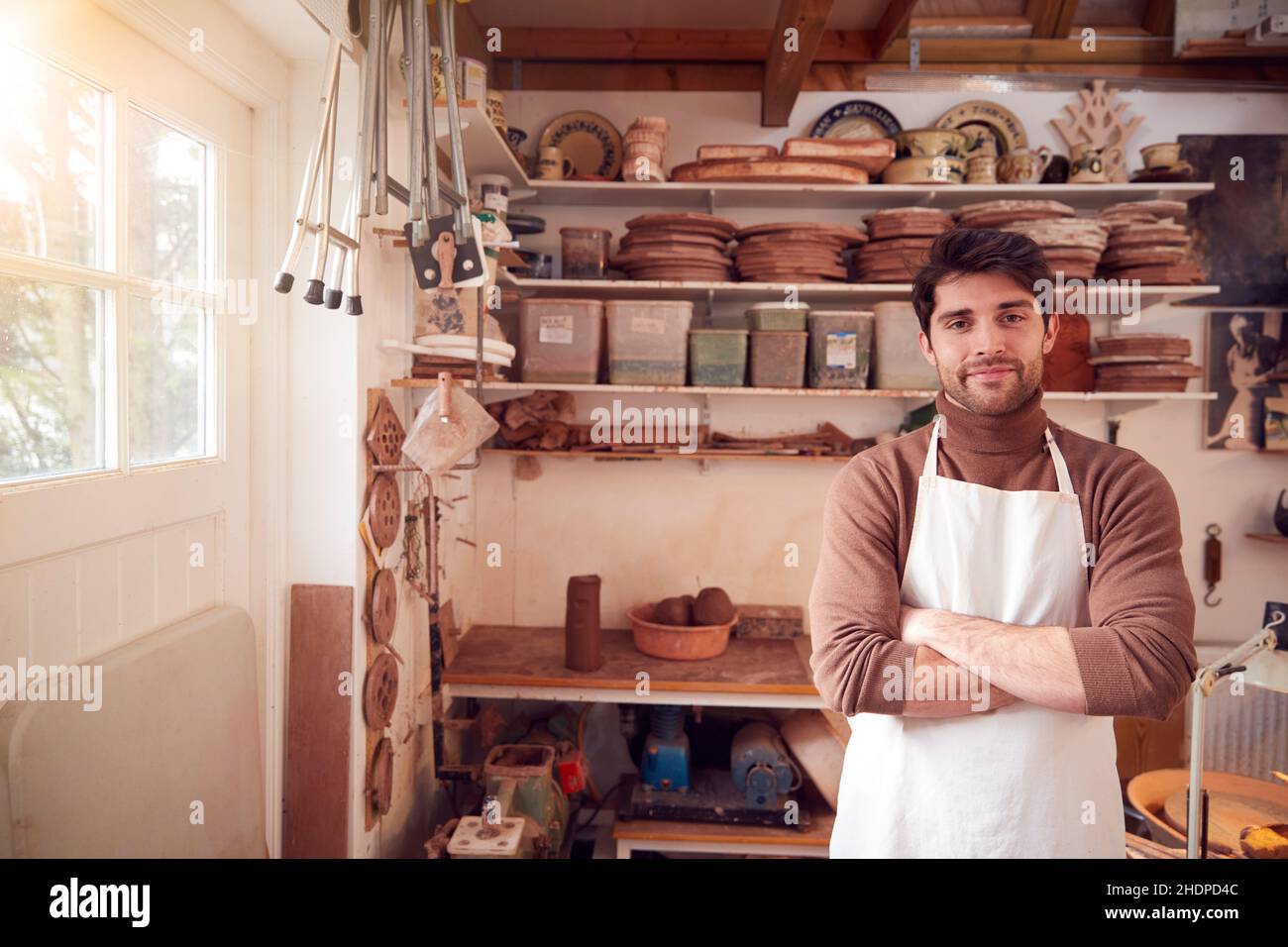 portrait, pottery, potter, portraits, potteries, potters Stock Photo ...