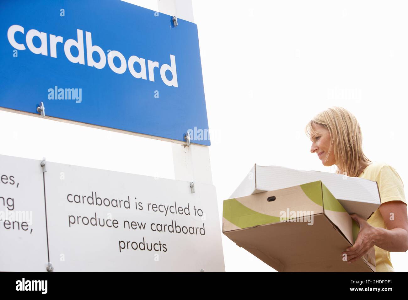 woman, waste separation, recycled paper, recycling, female, ladies ...