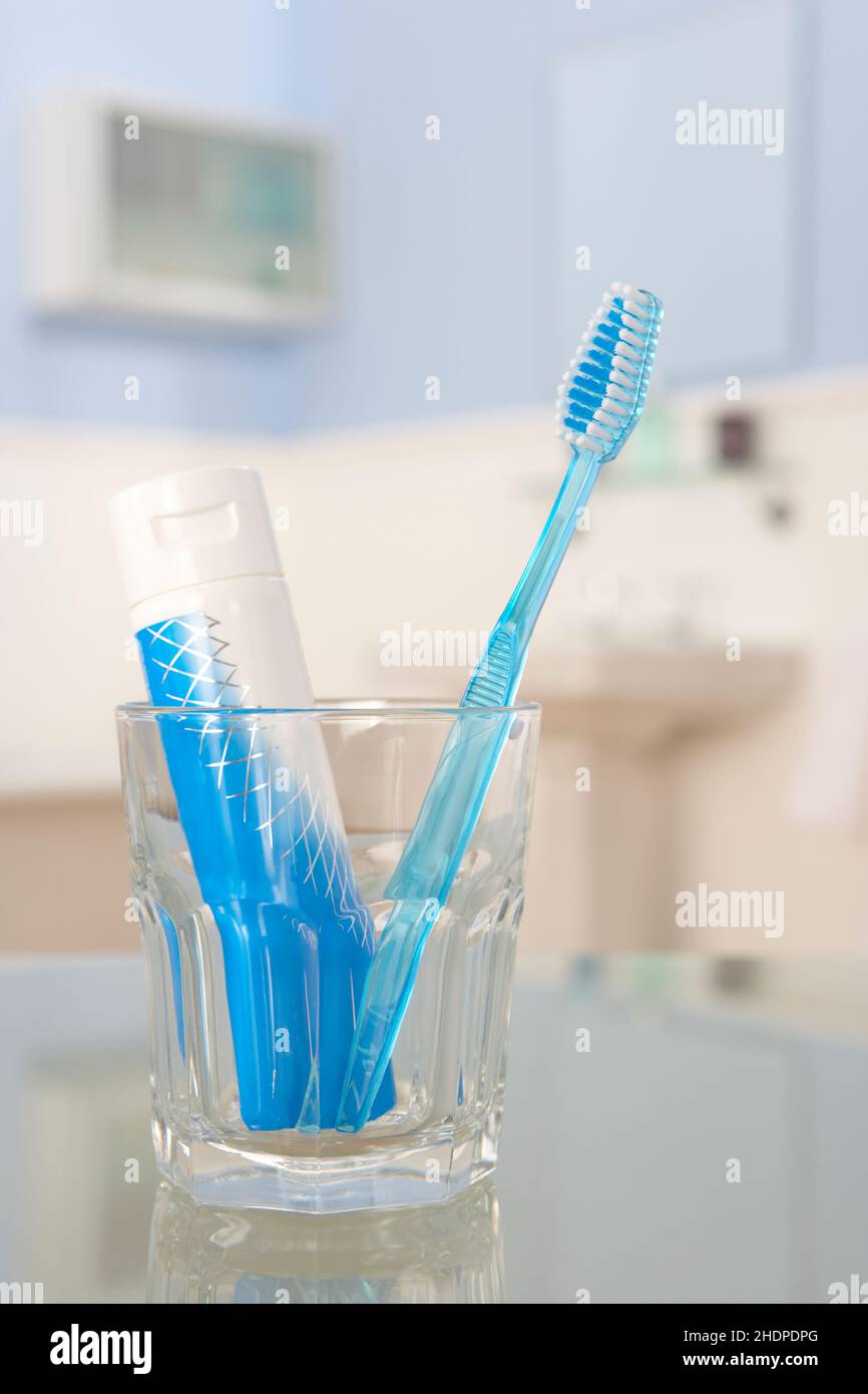 toothbrush, toothpaste, toothbrushs, toothpastes Stock Photo - Alamy