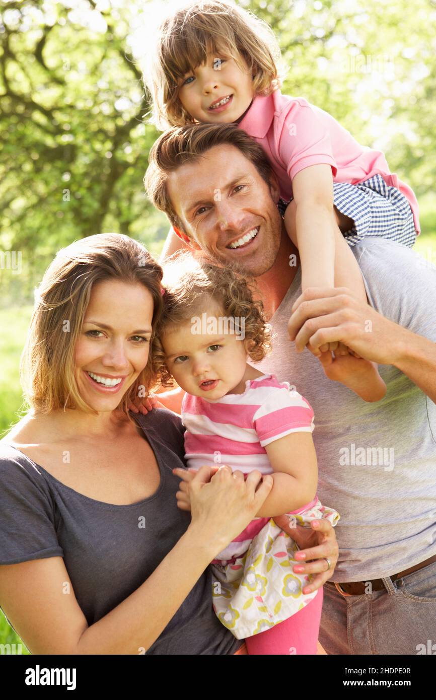 family, family outing, families Stock Photo - Alamy