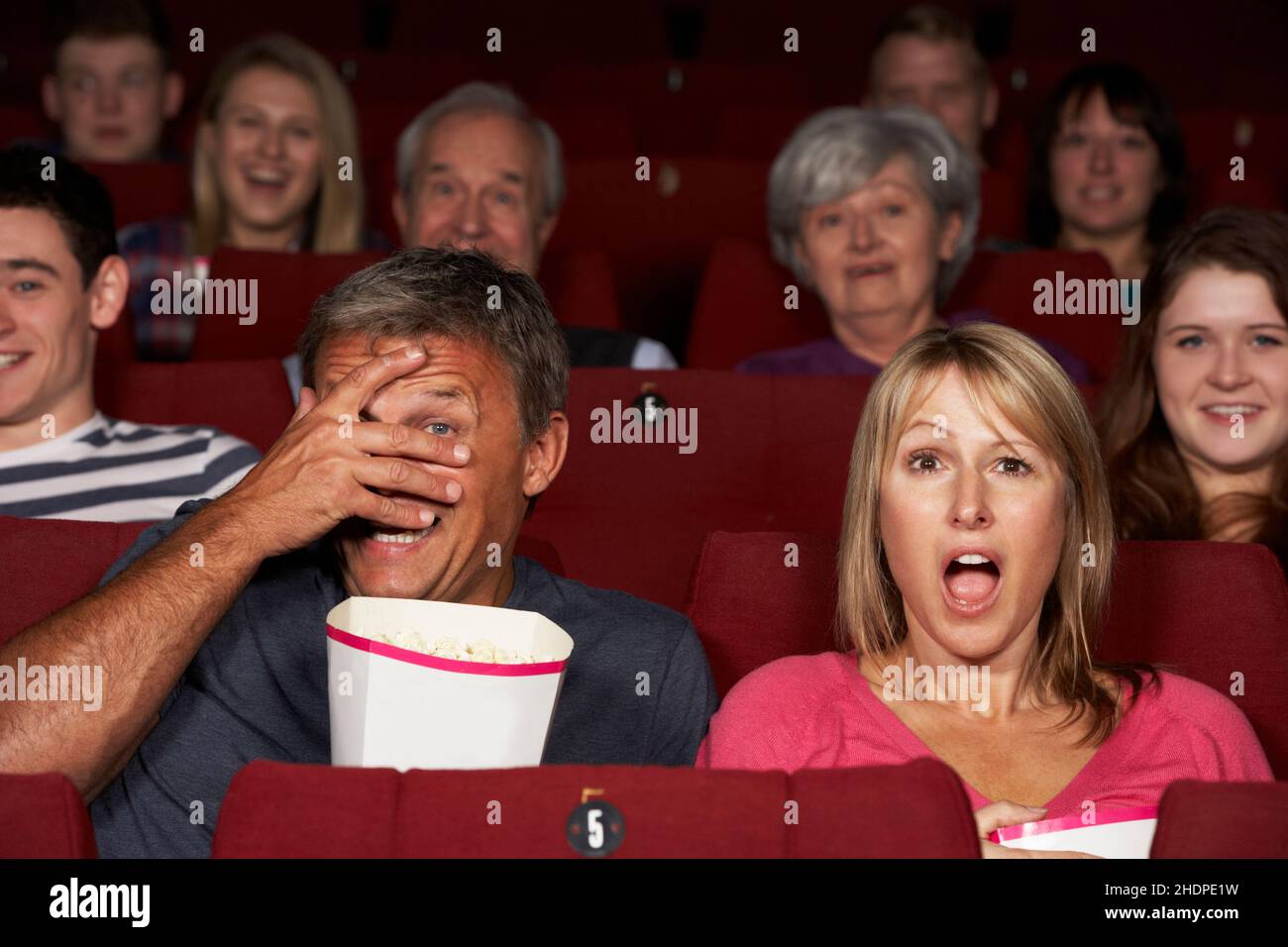 Movie Audience Scared