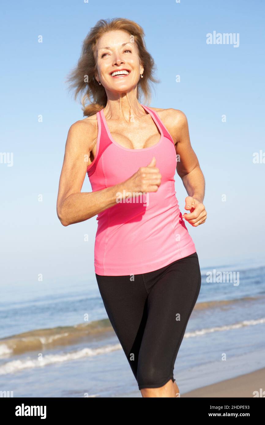 woman, senior, running, runner, female, ladies, lady, women, elderly ...