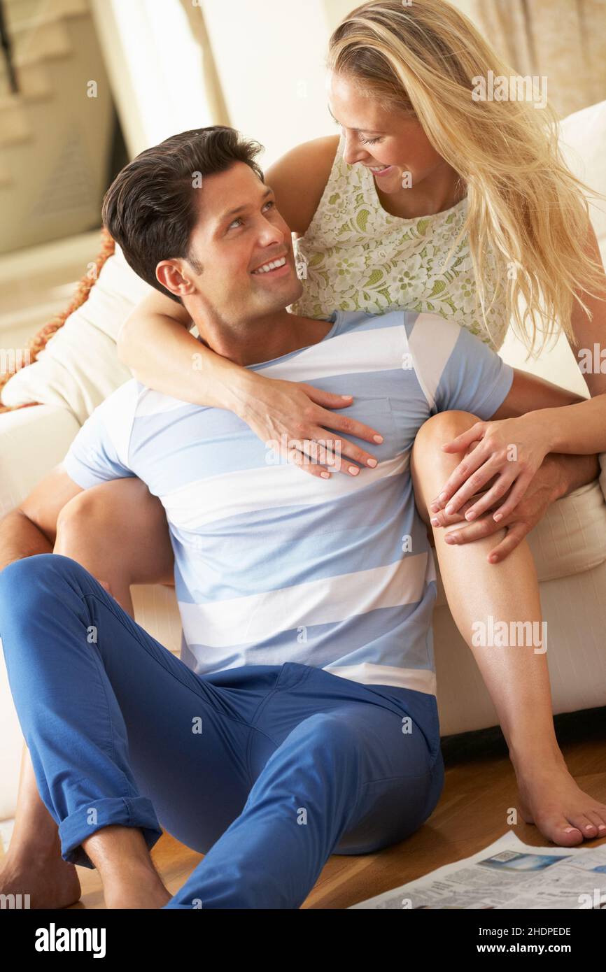 couple, loving, looking at each other, pairs, romance Stock Photo - Alamy