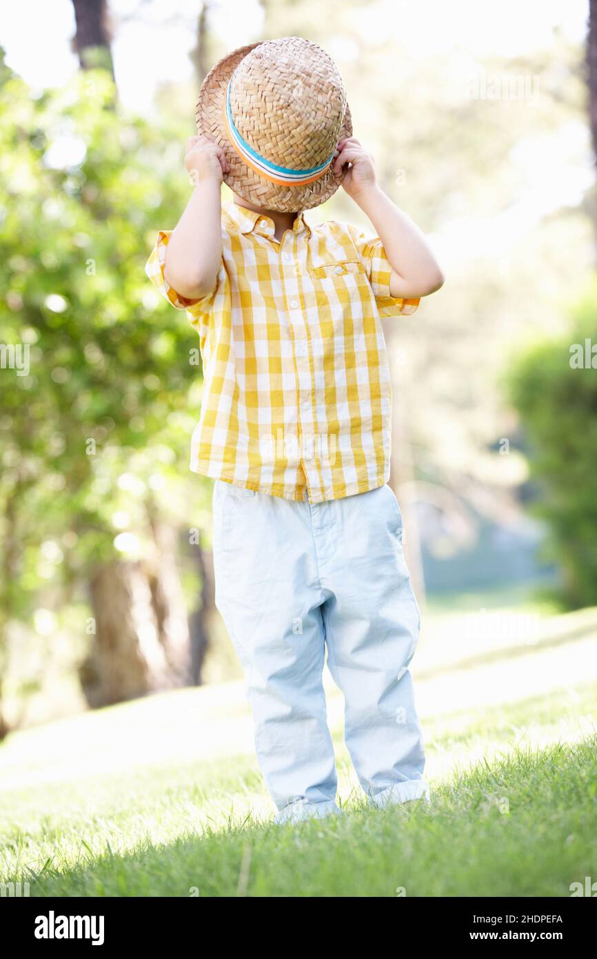 boy, child, hiding, boys, children, childs, kid, kids, hide Stock Photo ...