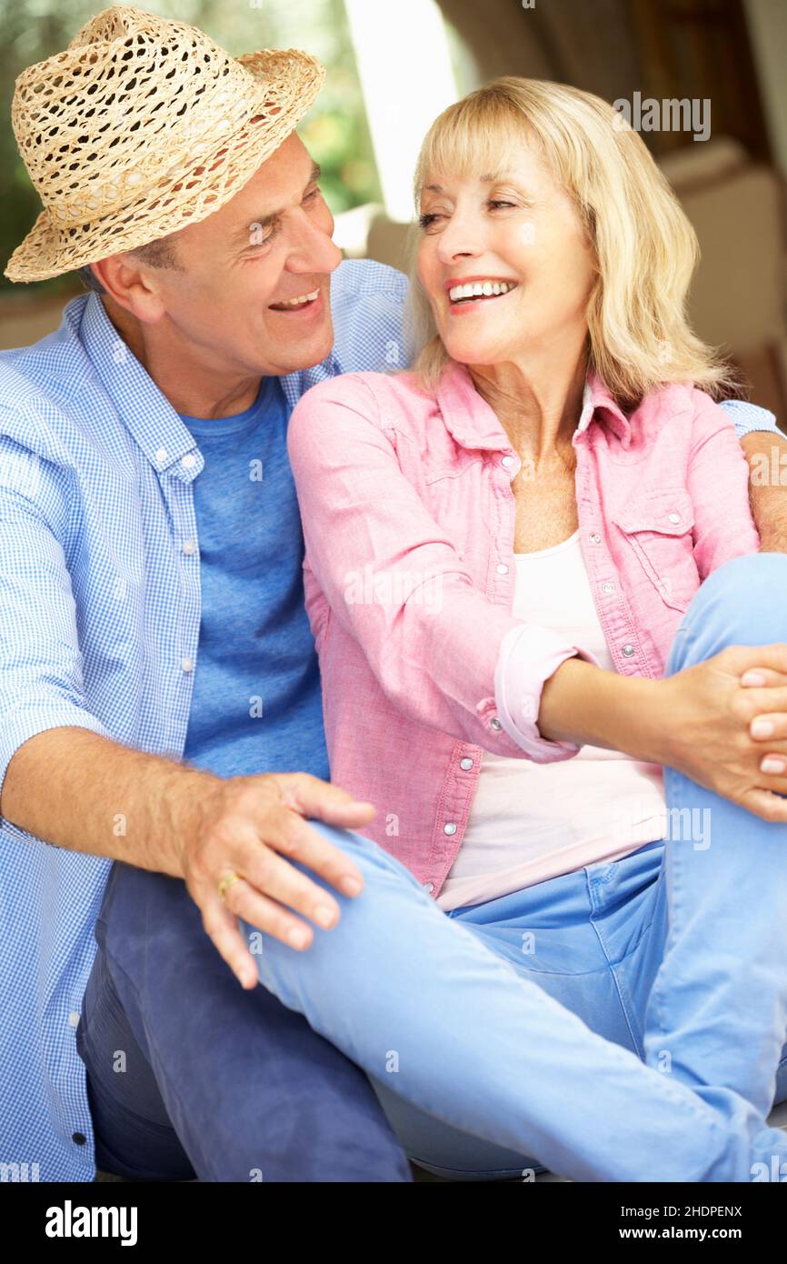 Two loving pairs with hi-res stock photography and images - Alamy