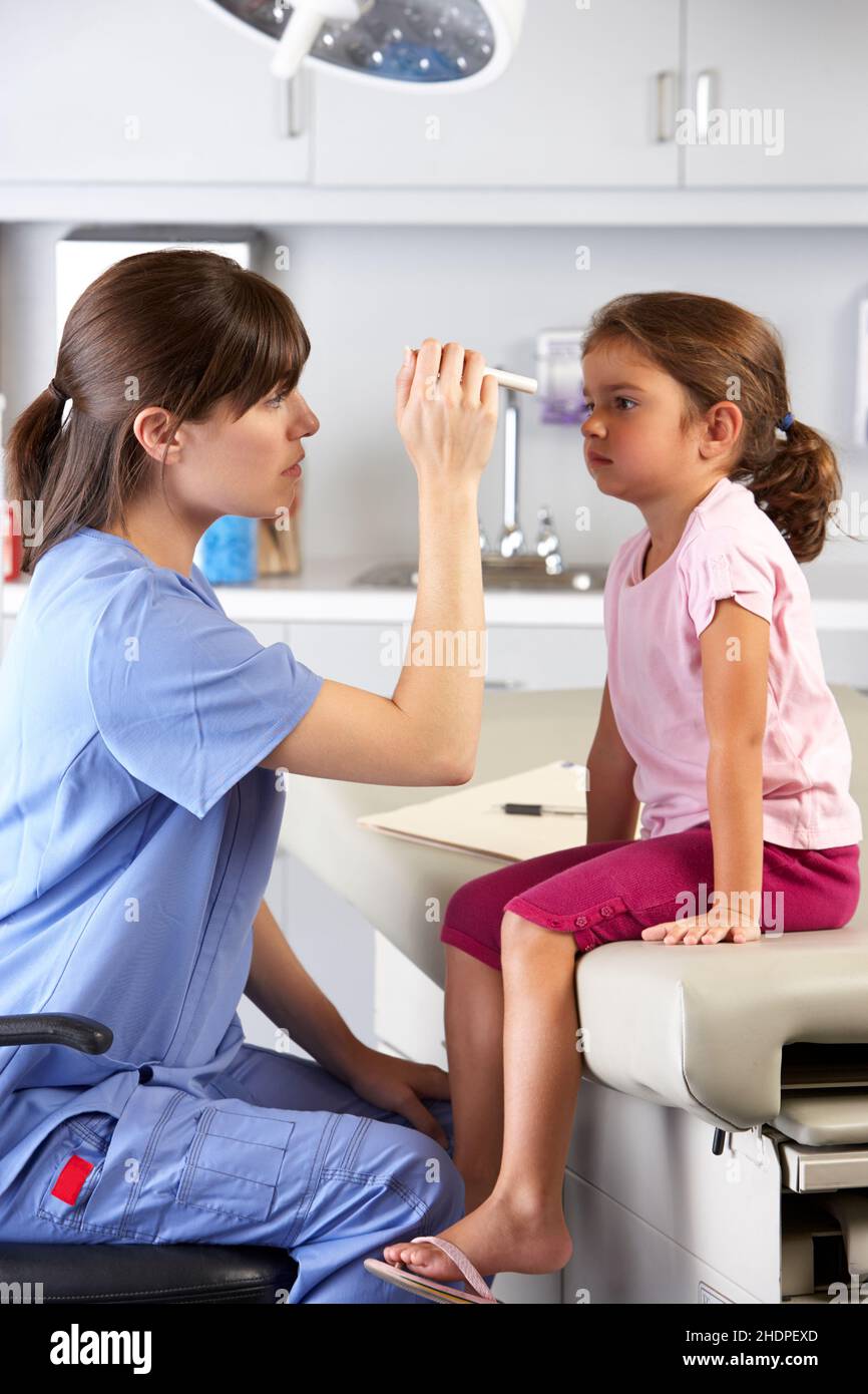 patient, doctor, eye examination, patients, doctors, exam, examination ...