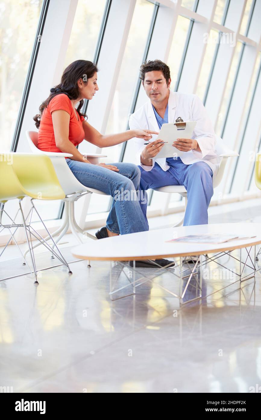doctor, patient, consult, doctors, patients, consults Stock Photo - Alamy