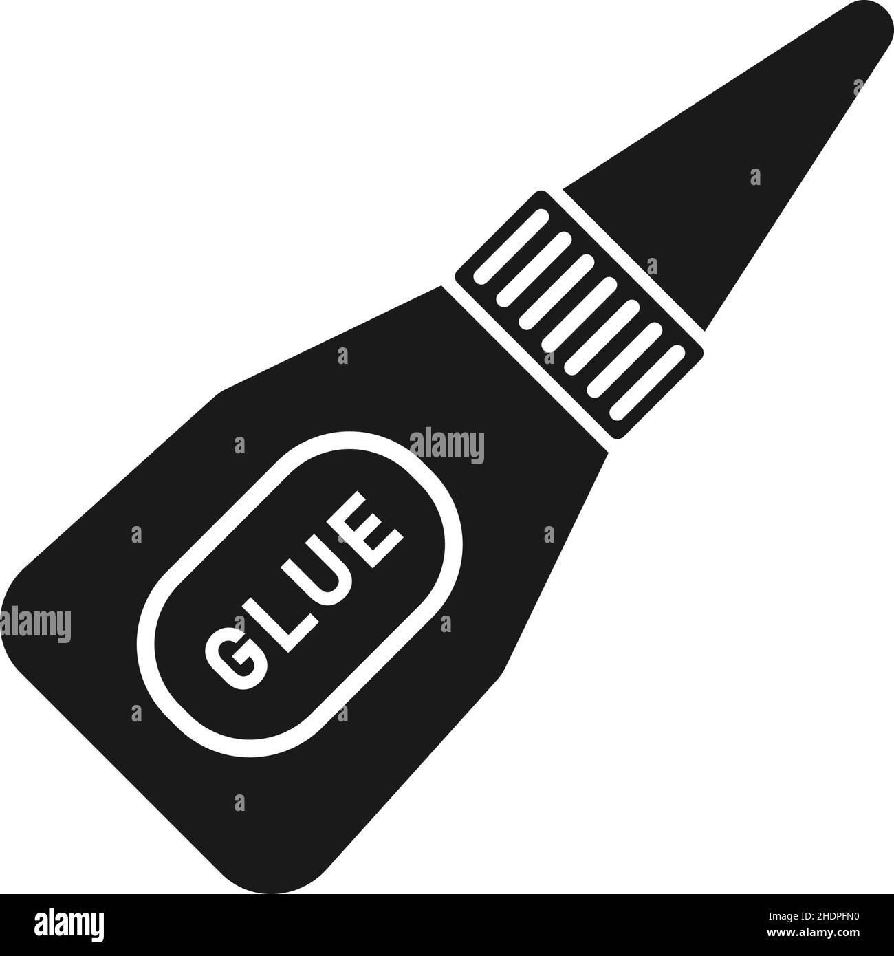 Isolated glue Stock Vector Images - Alamy