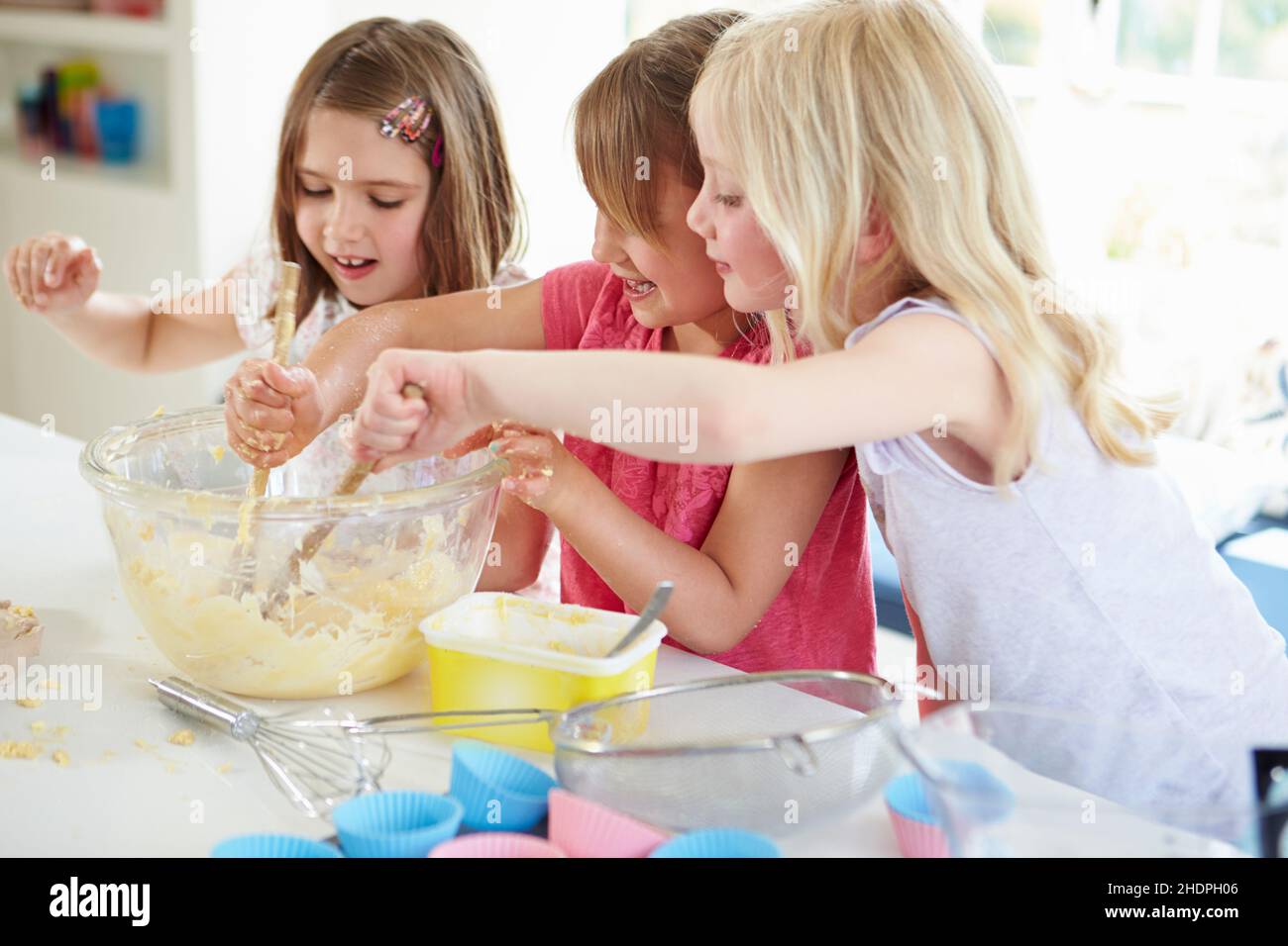 child, girl, baking, children, childs, kid, kids, girls Stock Photo - Alamy