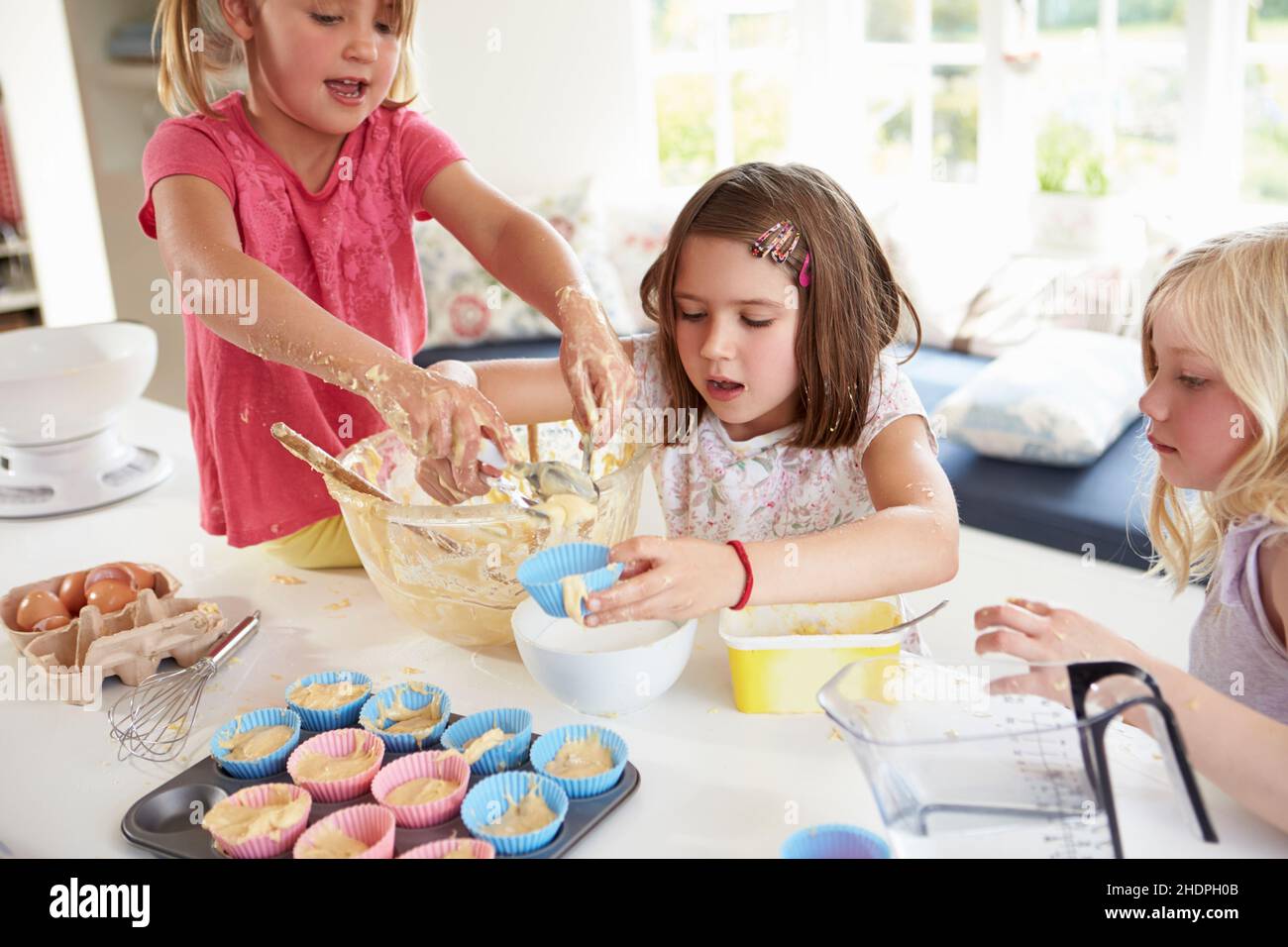 child, girl, baking, children, childs, kid, kids, girls Stock Photo - Alamy