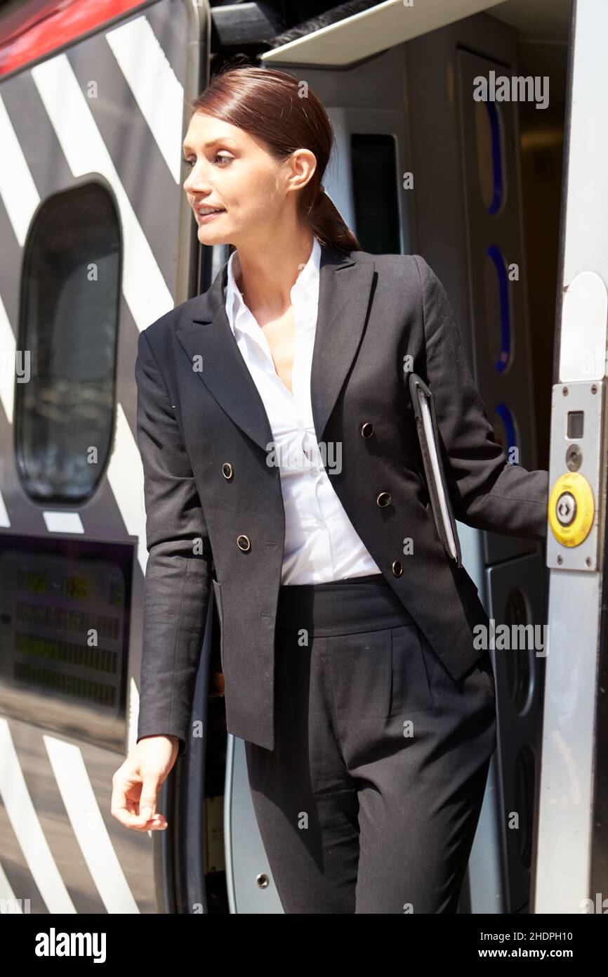 train, arrival, train passenger, trains, arrivals Stock Photo - Alamy