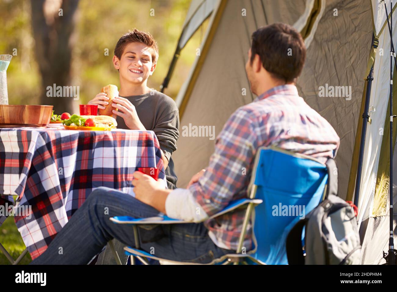 picnic, camping, picnics, camp, camper Stock Photo - Alamy