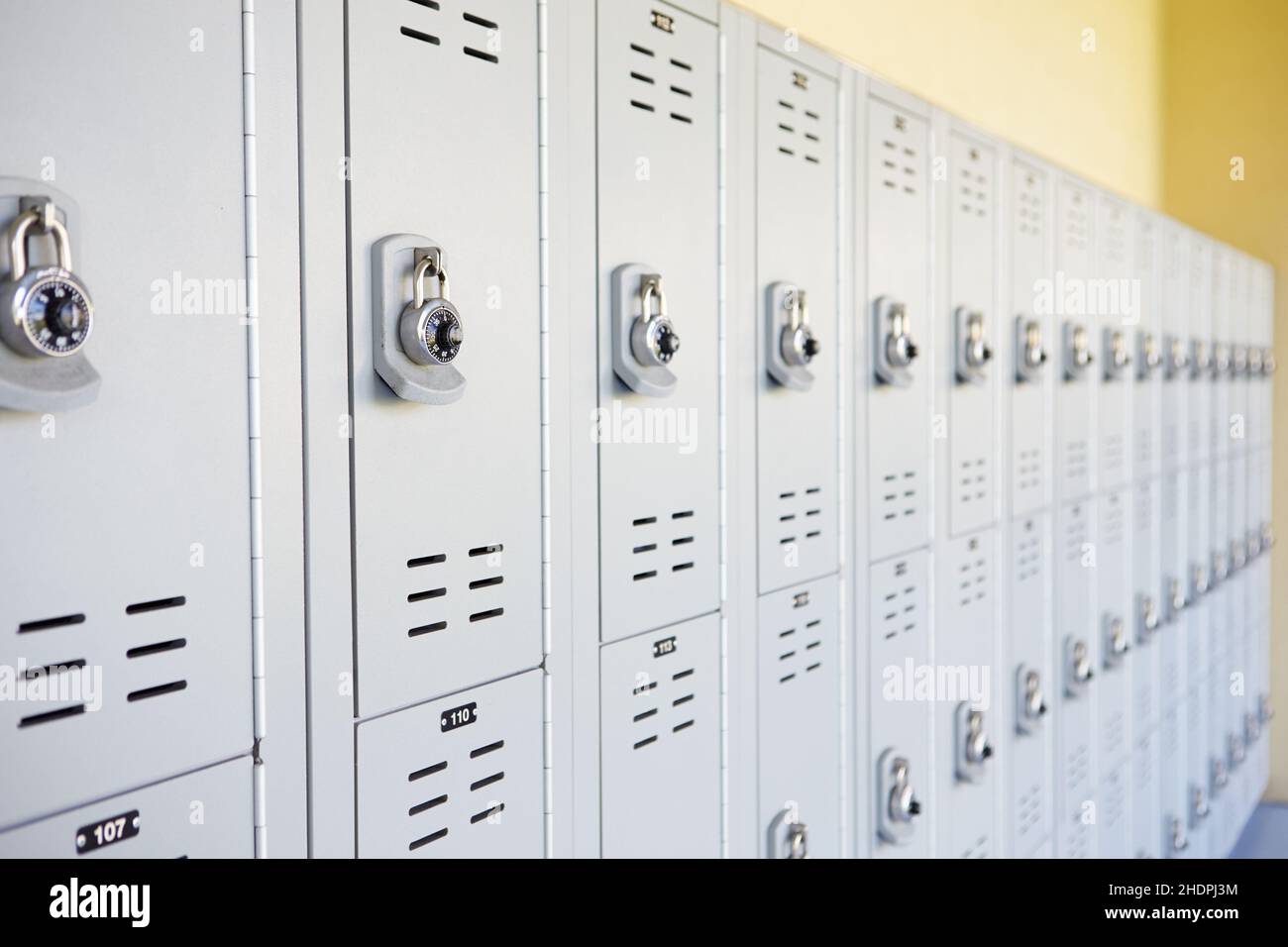 Many locker cabinets hi-res stock photography and images - Alamy