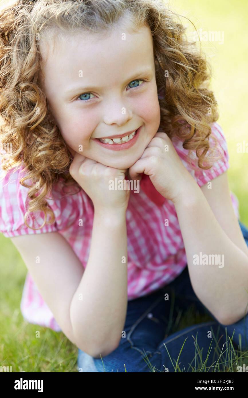 child, girl, smiling, portrait, children, childs, kid, kids, girls ...