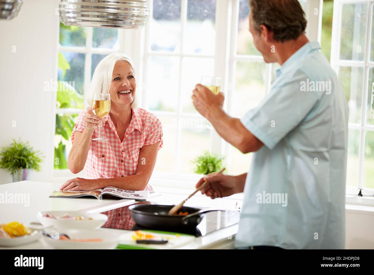 couple, cooking, house husband, married, pairs, to cook, house husbands ...