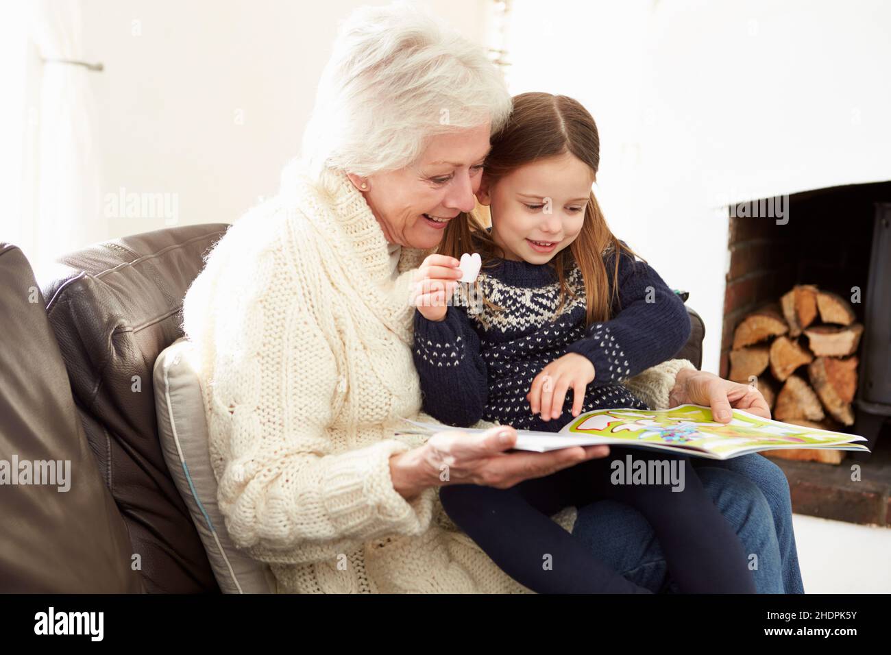 grandmother, domestic life, storytelling, grandchild, grandma ...