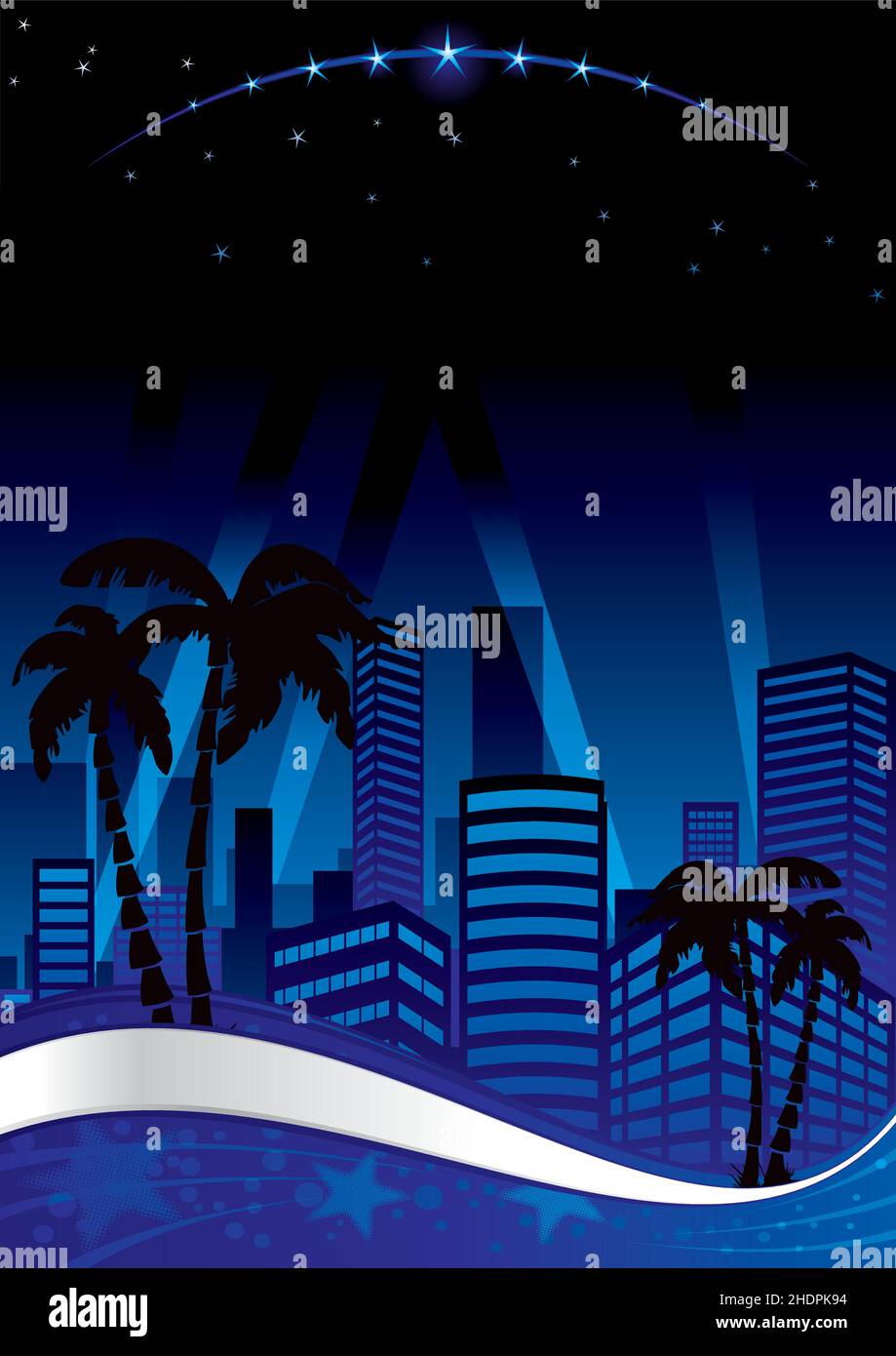 Invitation poster for party evening Stock Vector Image & Art - Alamy