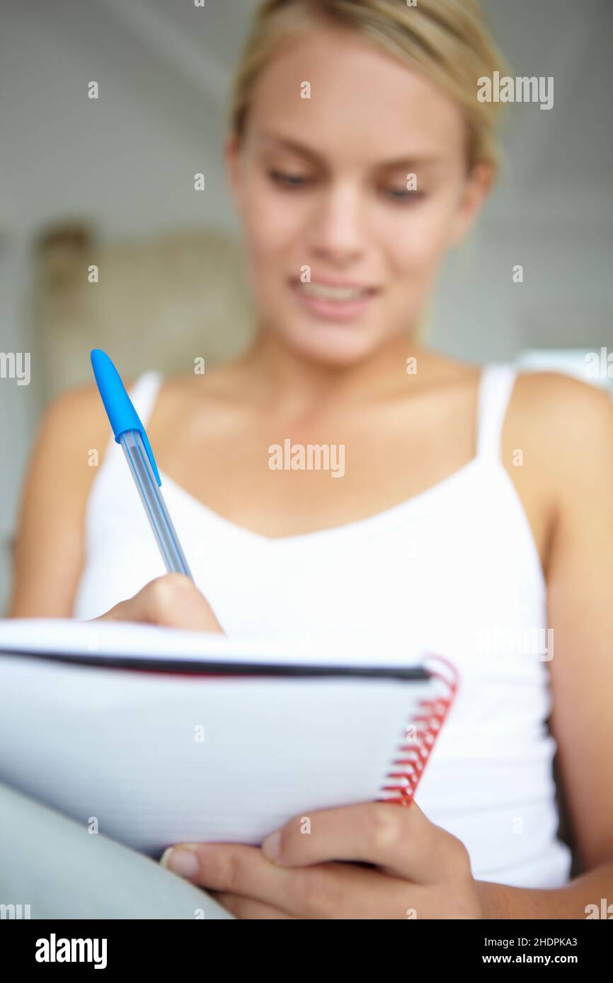 girl, homework, girls, homeworks Stock Photo - Alamy