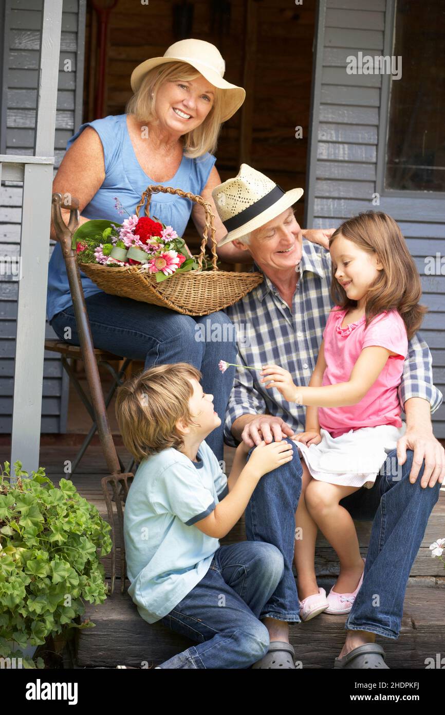 grandson, rural scene, grandparent, grandsons, country, country life ...