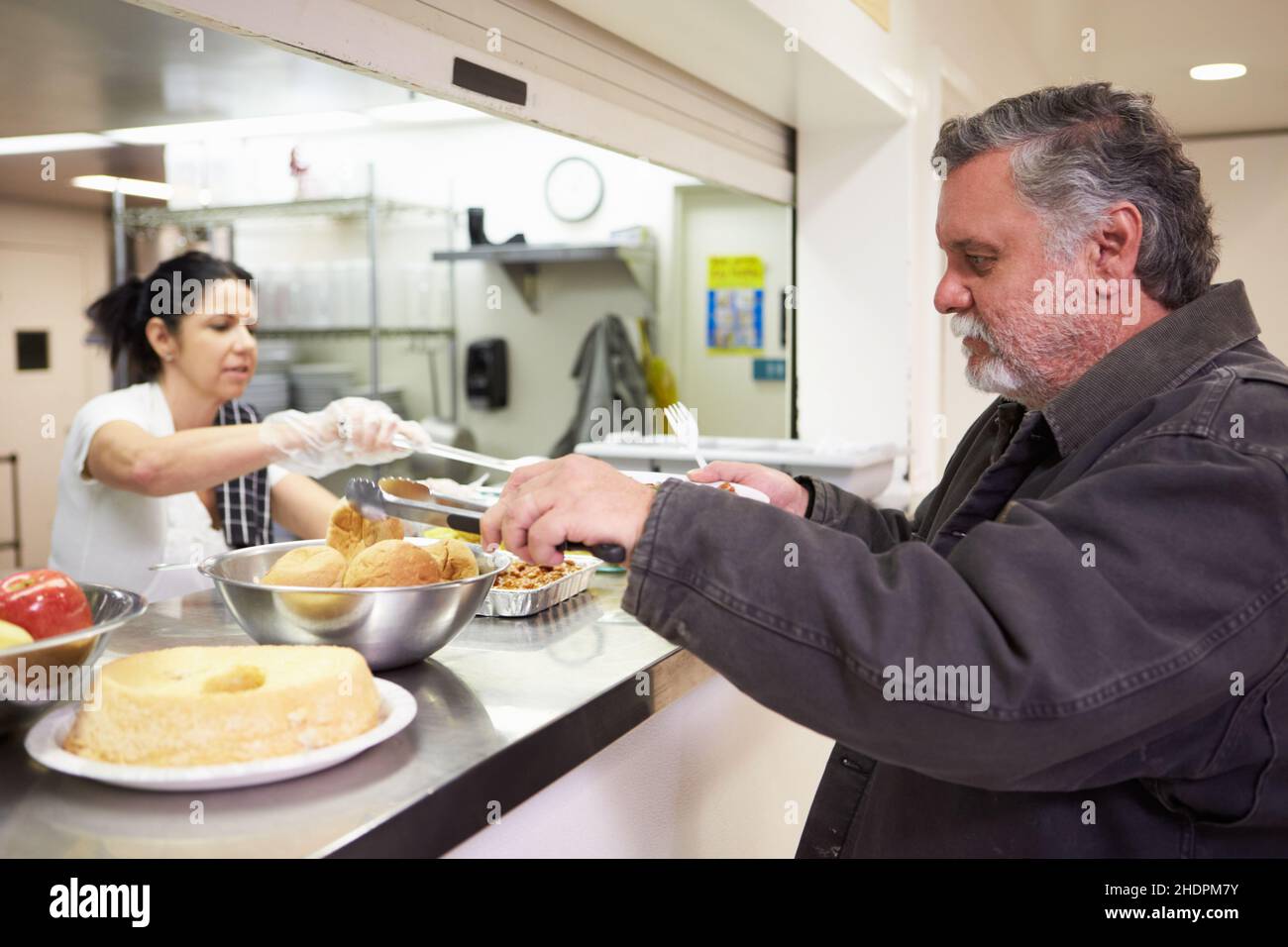 Canteen men hi-res stock photography and images - Alamy