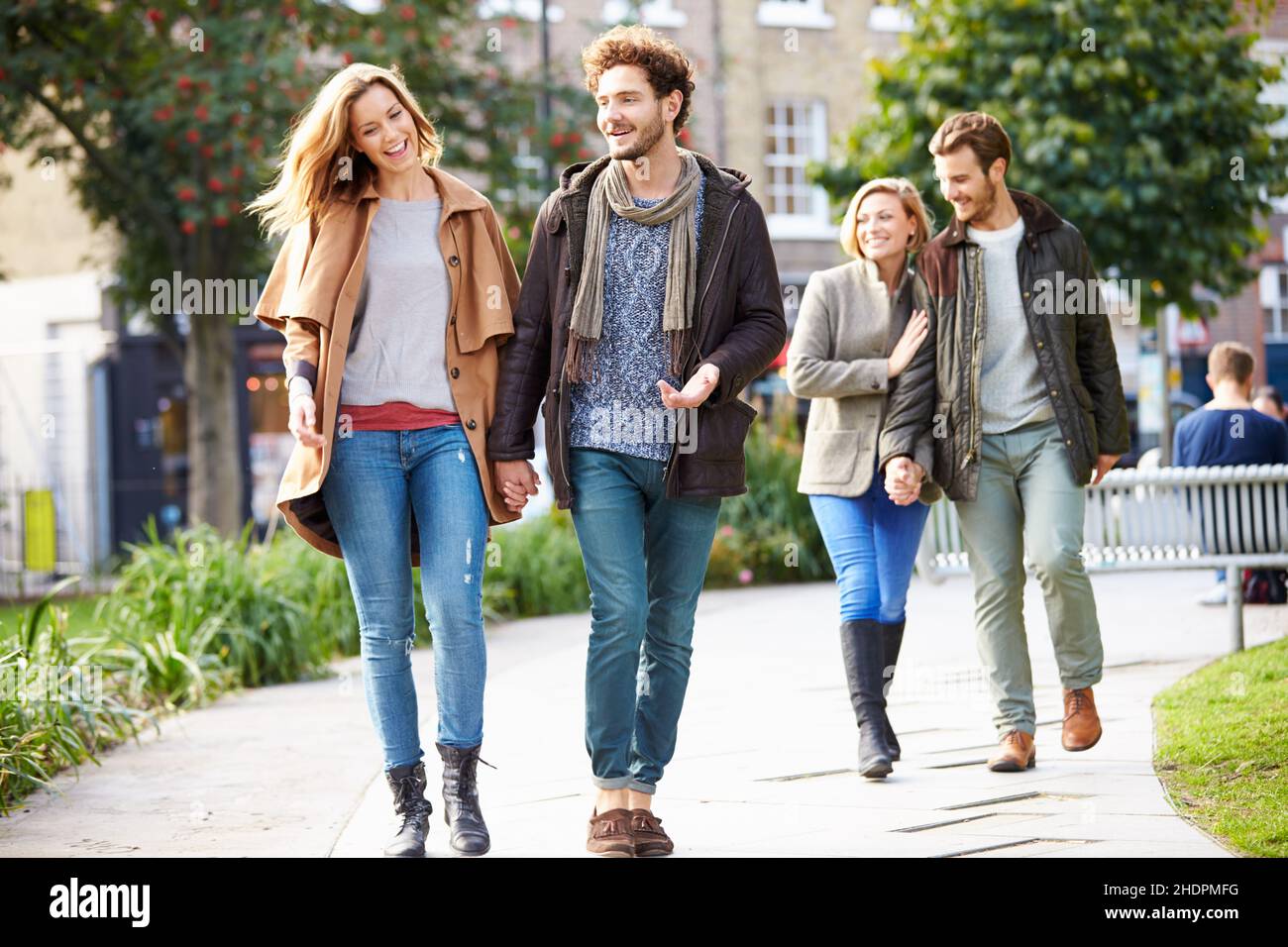 couple, walk, pairs, walks Stock Photo - Alamy