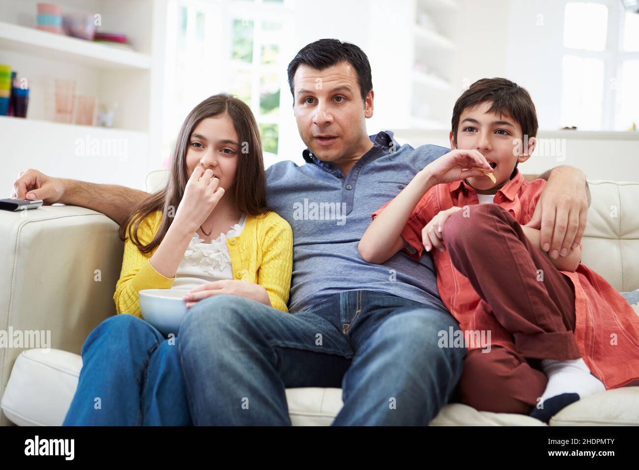 domestic life, watching tv, family, at home, domestic lifes, living ...