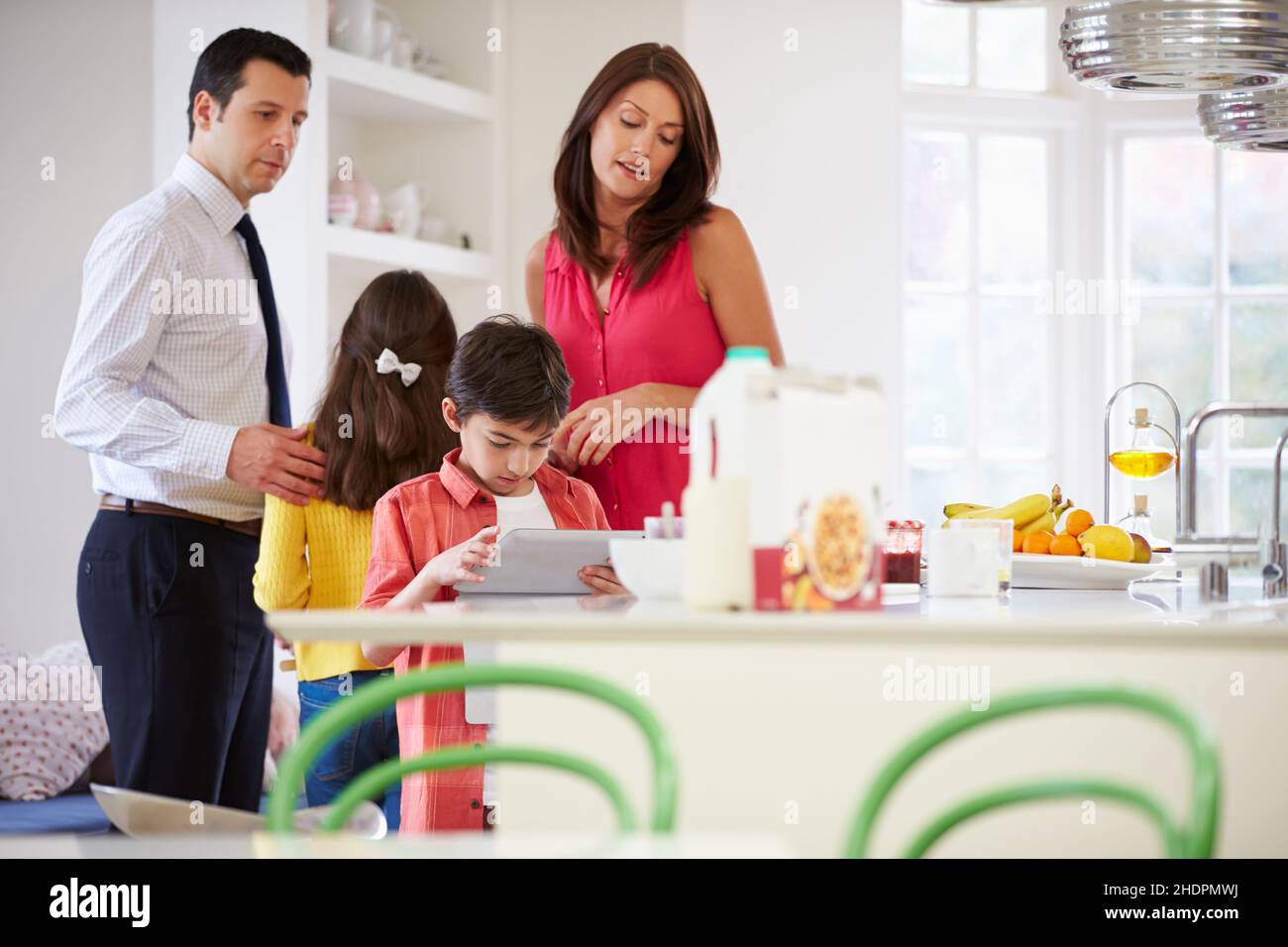 parent, family, morning, parents, families Stock Photo - Alamy