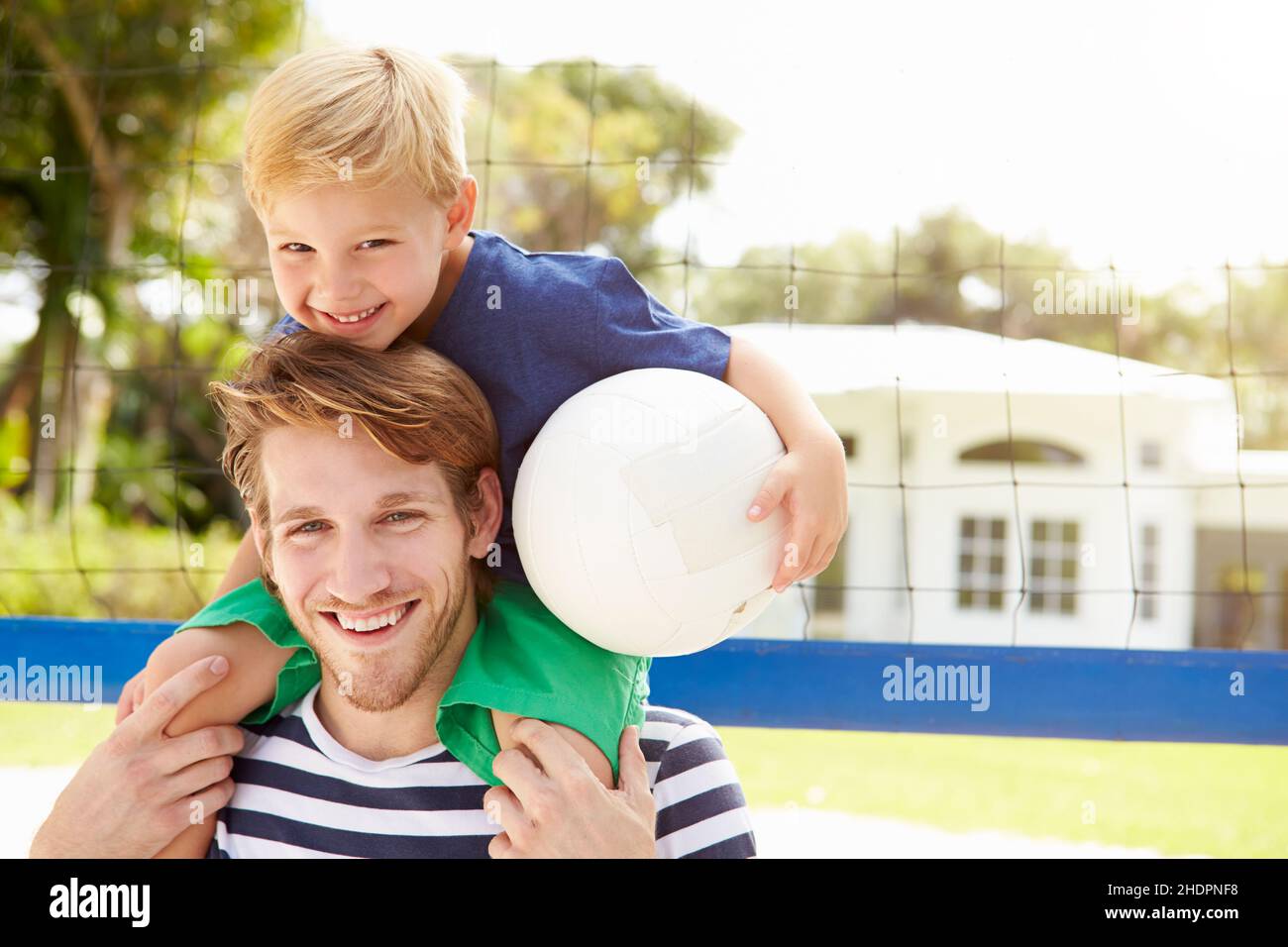 father, son, piggyback, dad, fathers, sons, piggybacks Stock Photo - Alamy