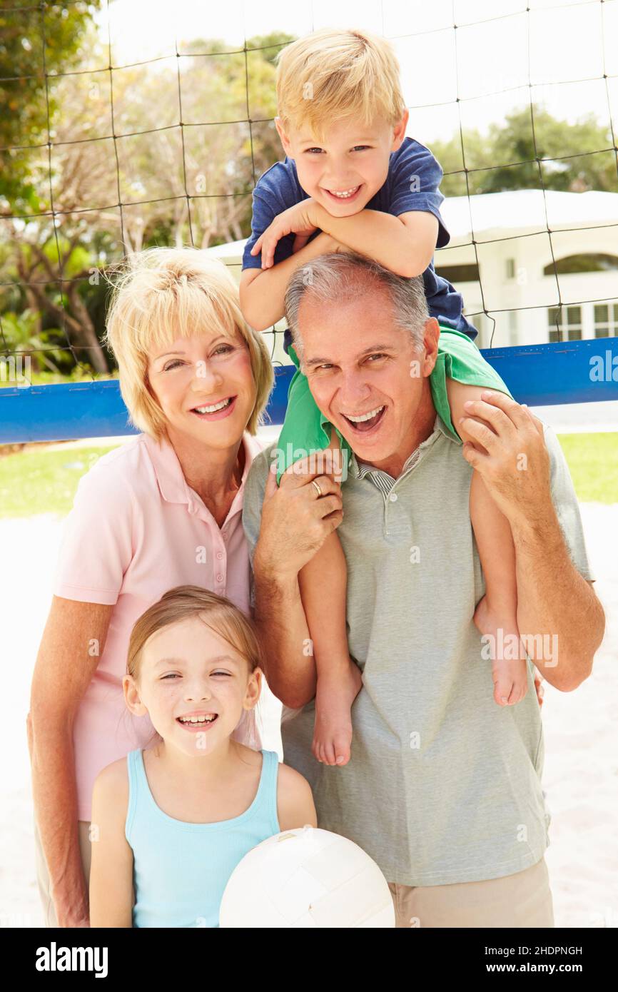 grandson, grandparent, grandsons, grandparents Stock Photo - Alamy