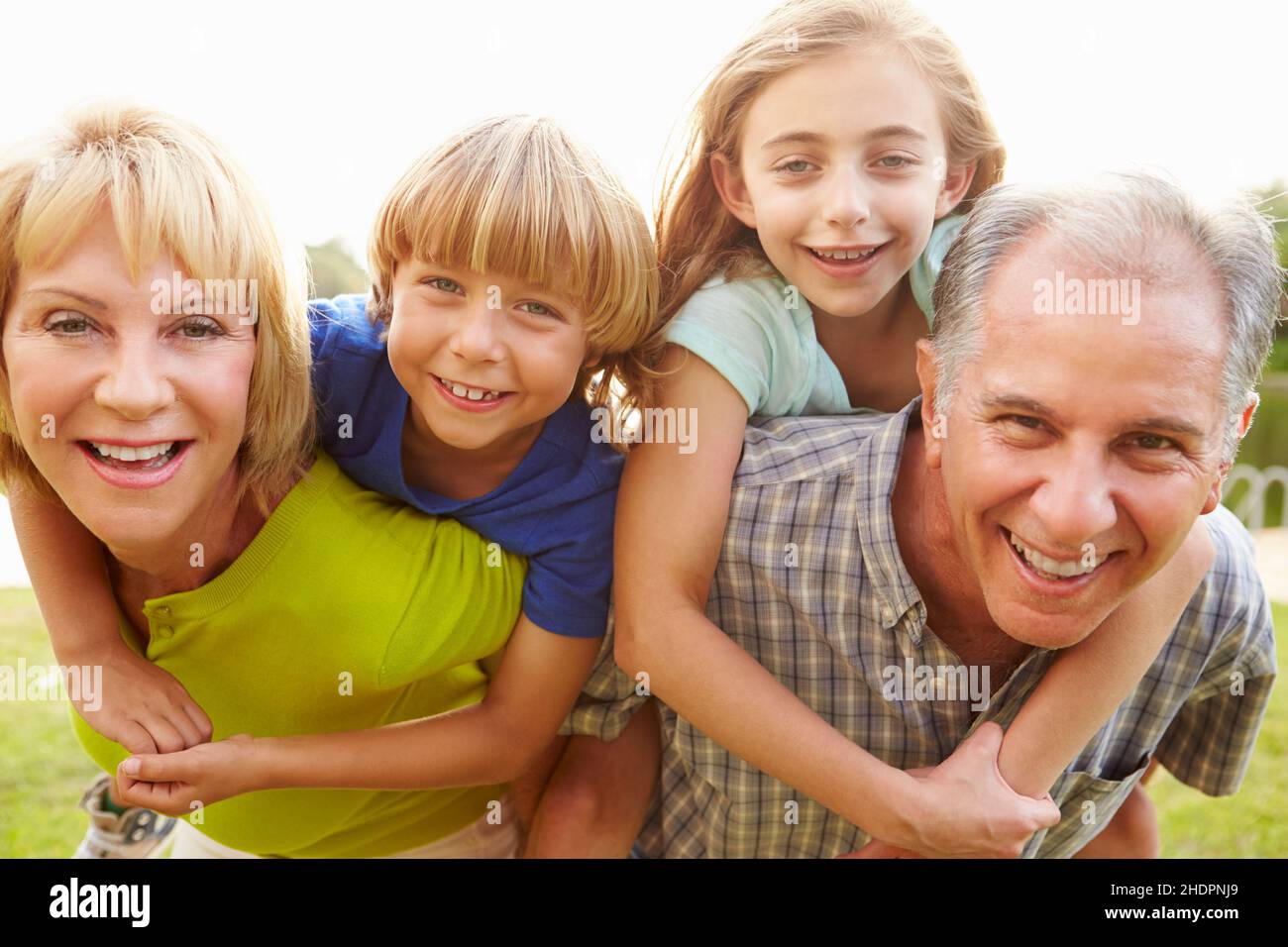 grandson, grandparent, grandsons, grandparents Stock Photo - Alamy