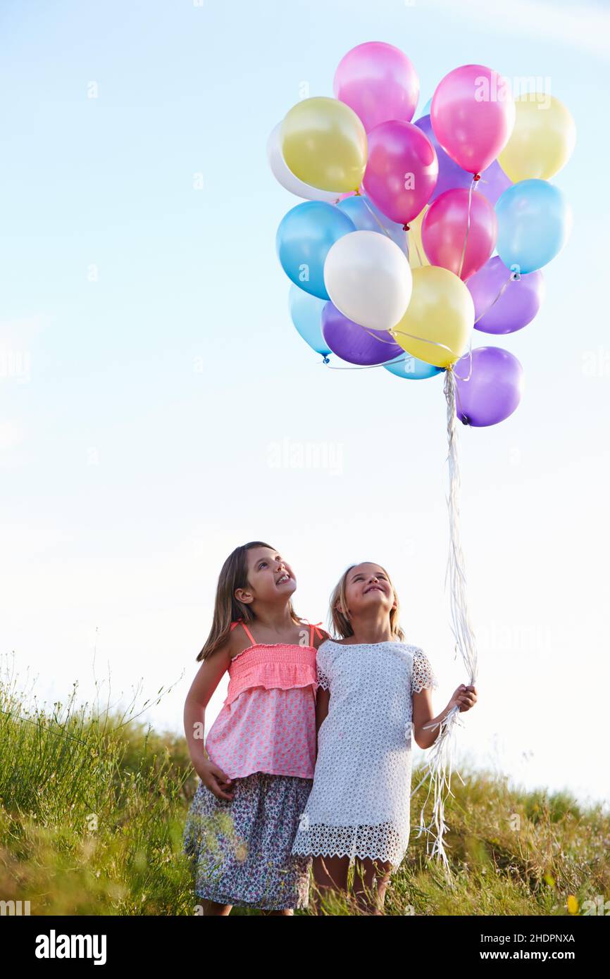girl, balloon, summer, girls, balloons, summers Stock Photo - Alamy