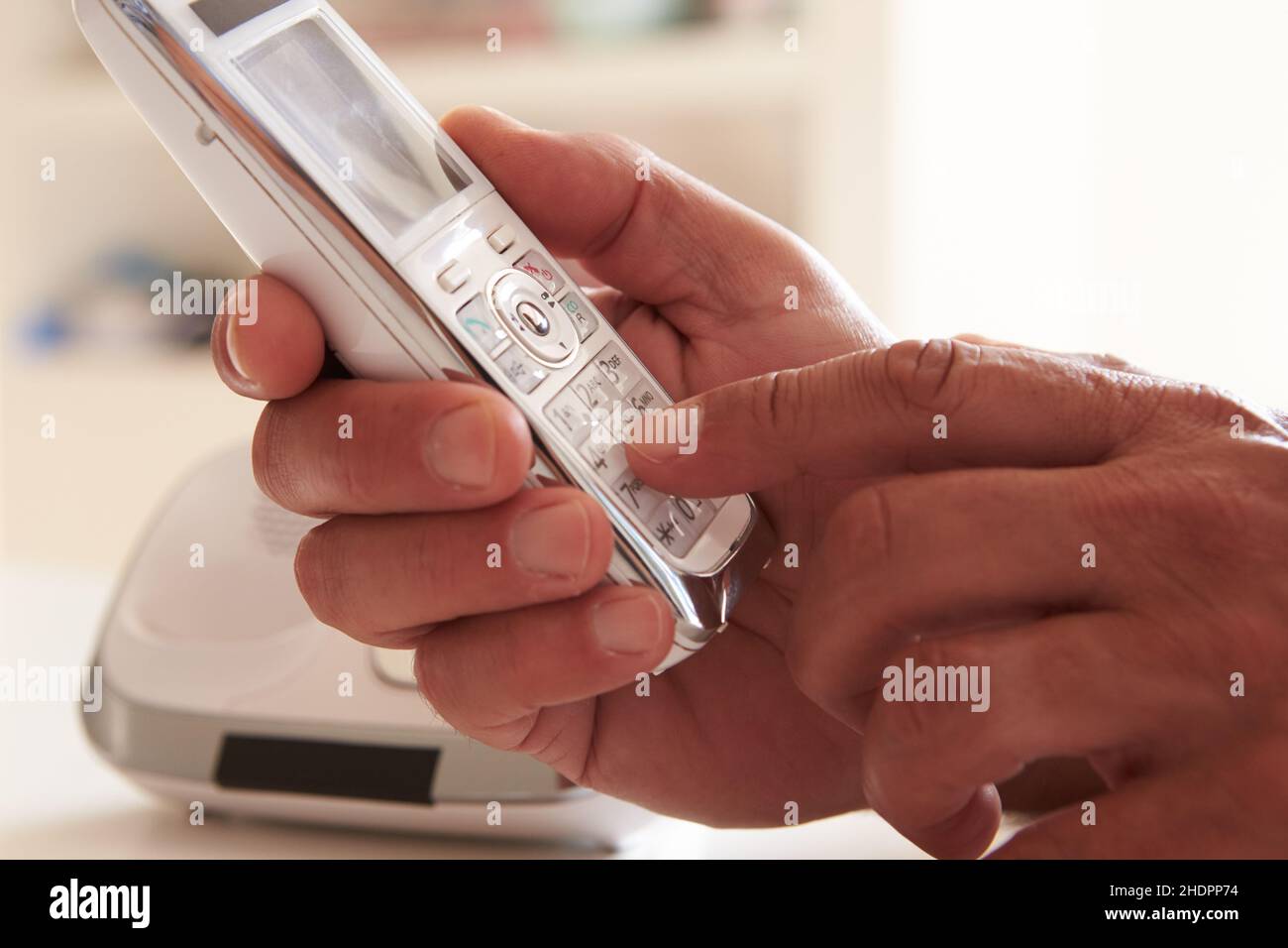 Telephone typing hi-res stock photography and images - Alamy