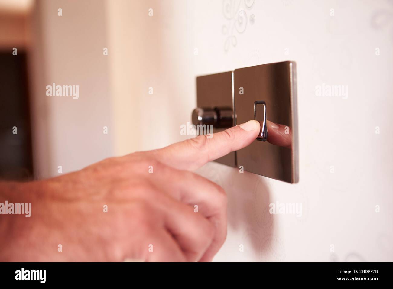 Light switchs hi-res stock photography and images - Alamy