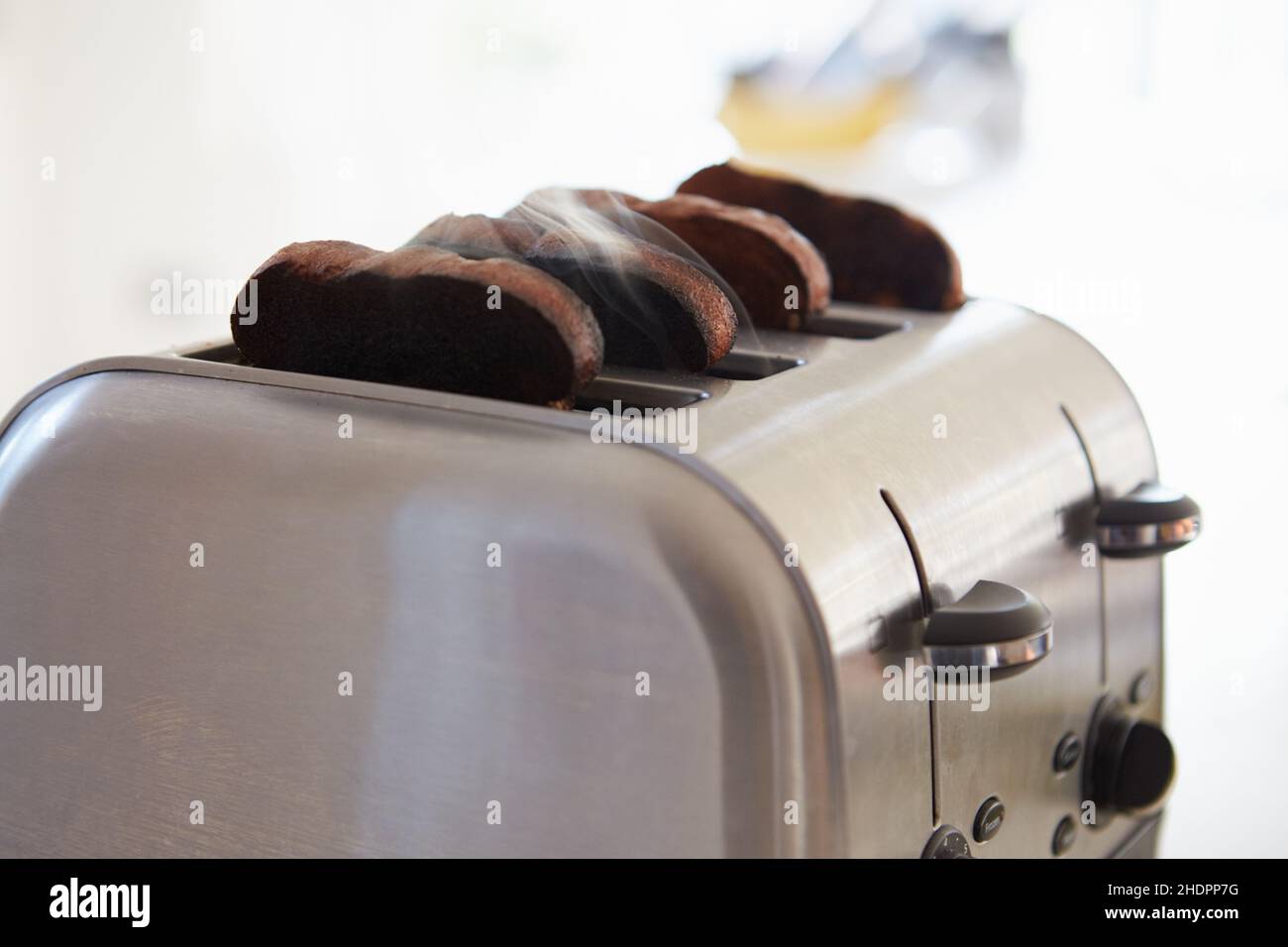 Person toast toaster hi-res stock photography and images - Alamy