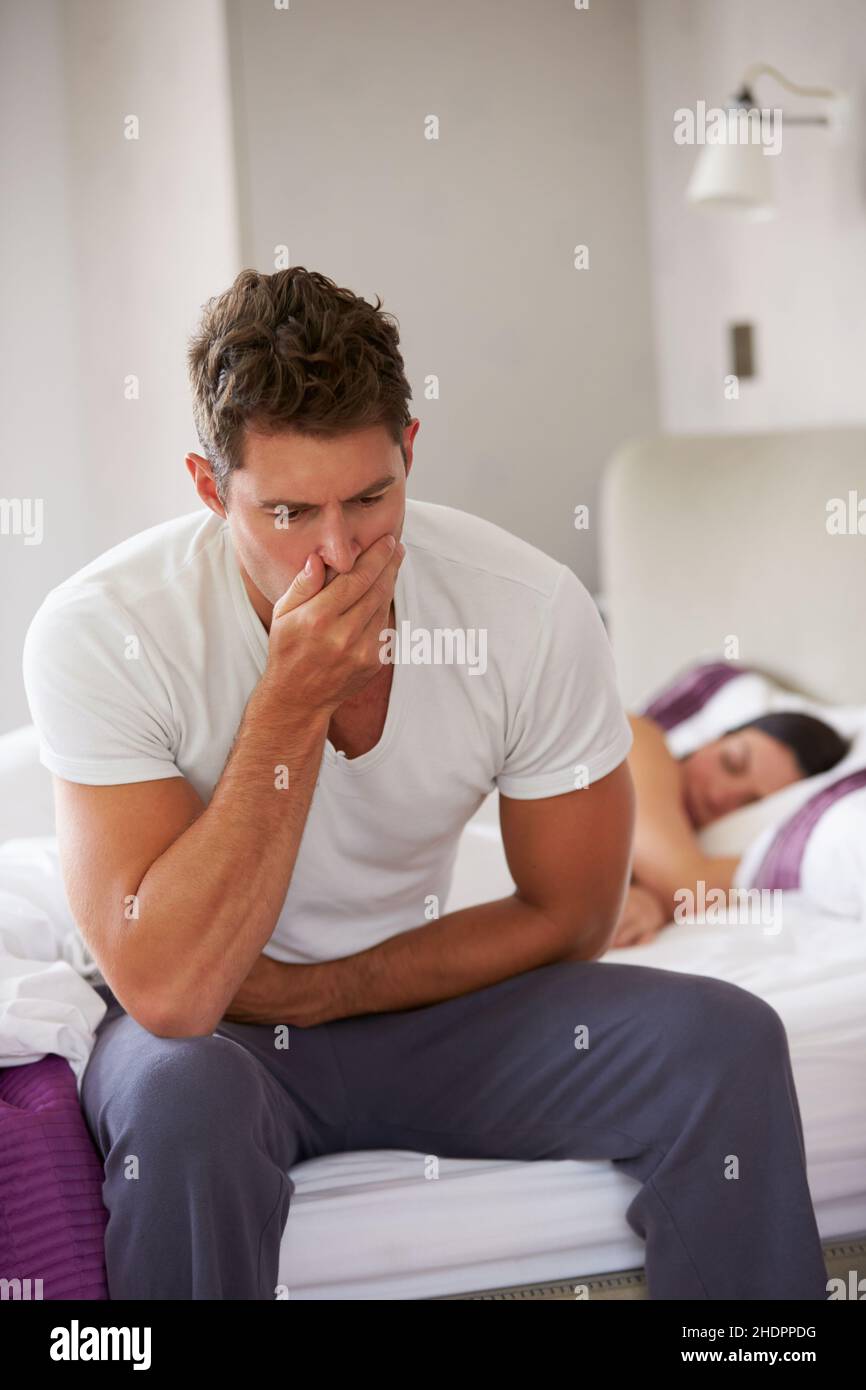 man, nausea, illness, guy, men, nauseas, ill Stock Photo - Alamy